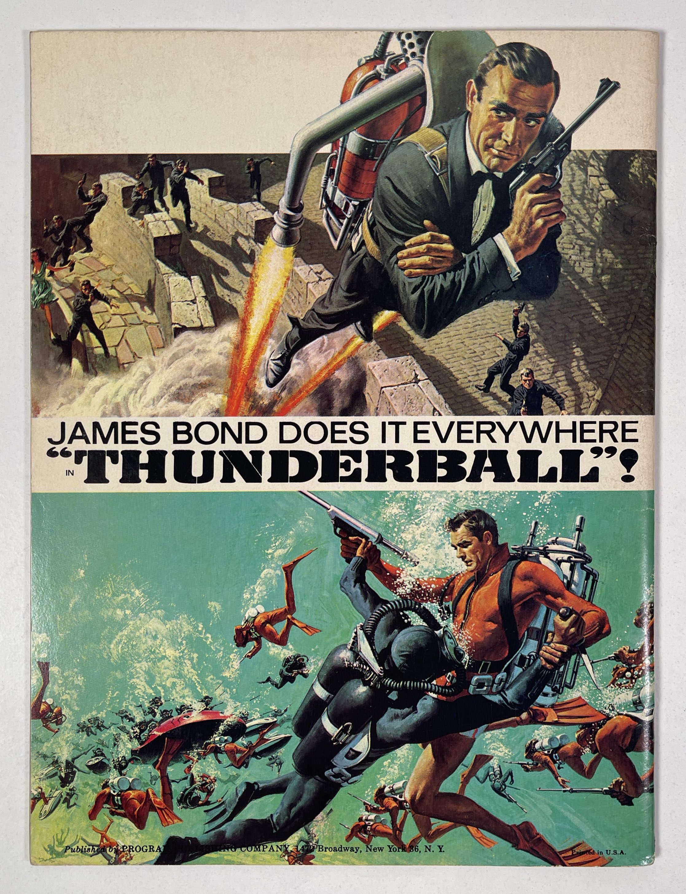 Lot 105 - JAMES BOND - THUNDERBALL (1965) - ORIGINAL