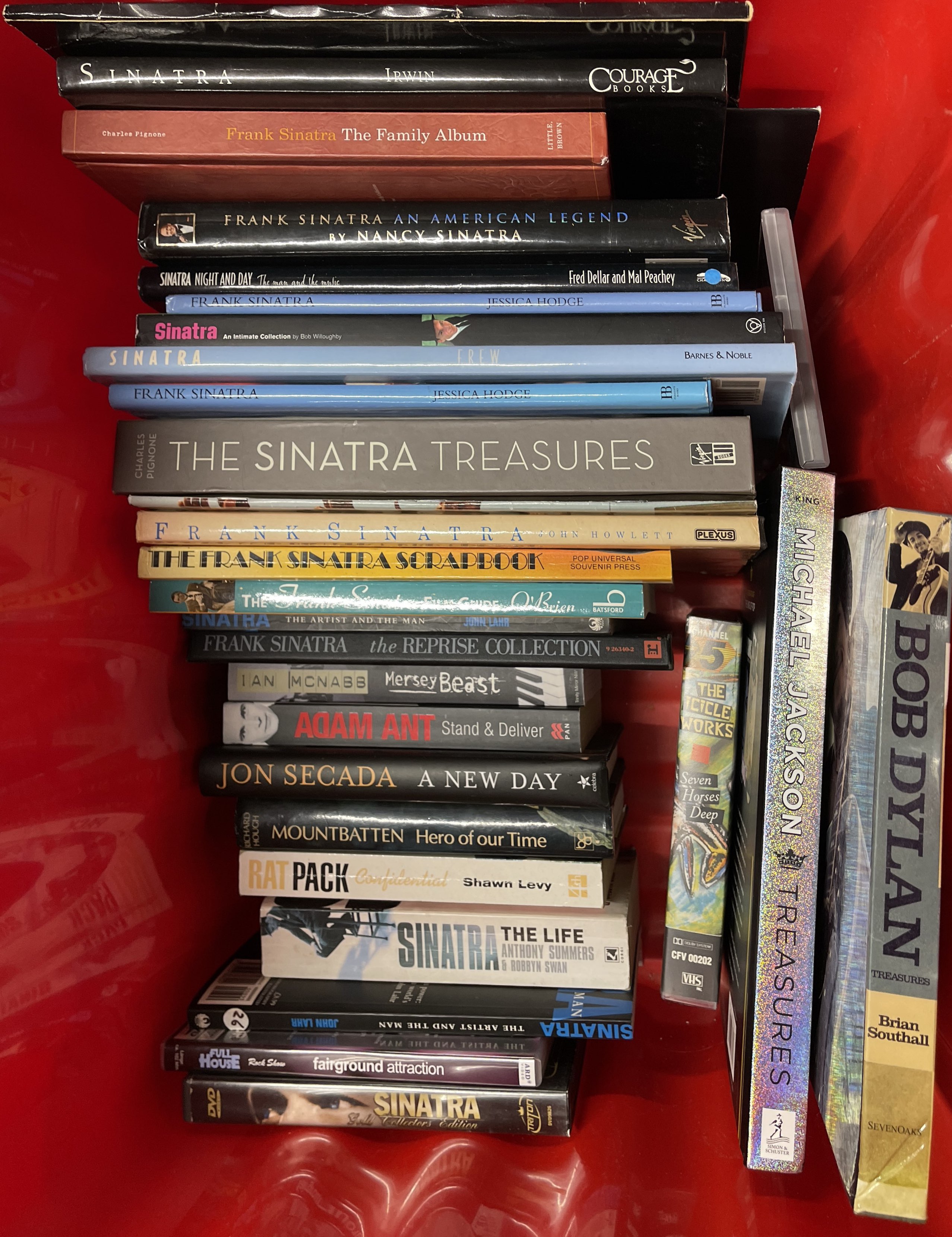 Lot 94 - BOOKS AND DVD COLLECTION - DYLAN / MARLEY