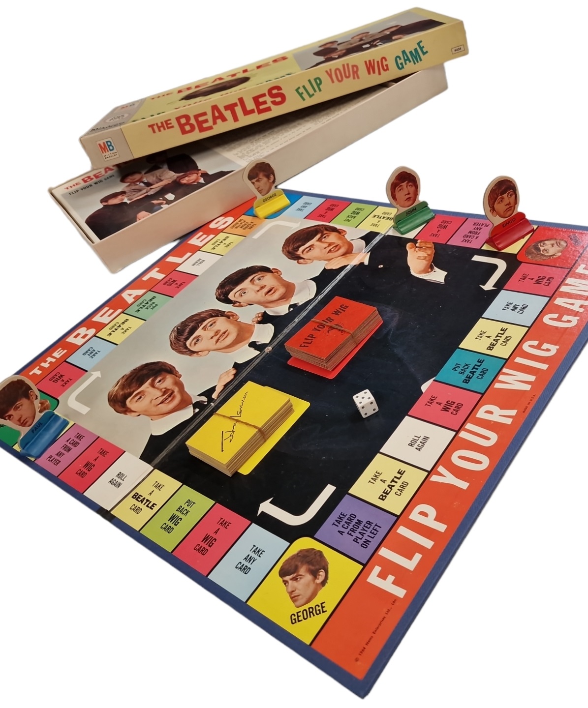 Lot 145 - THE BEATLES - ORIGINAL FLIP YOUR WIG GAME.
