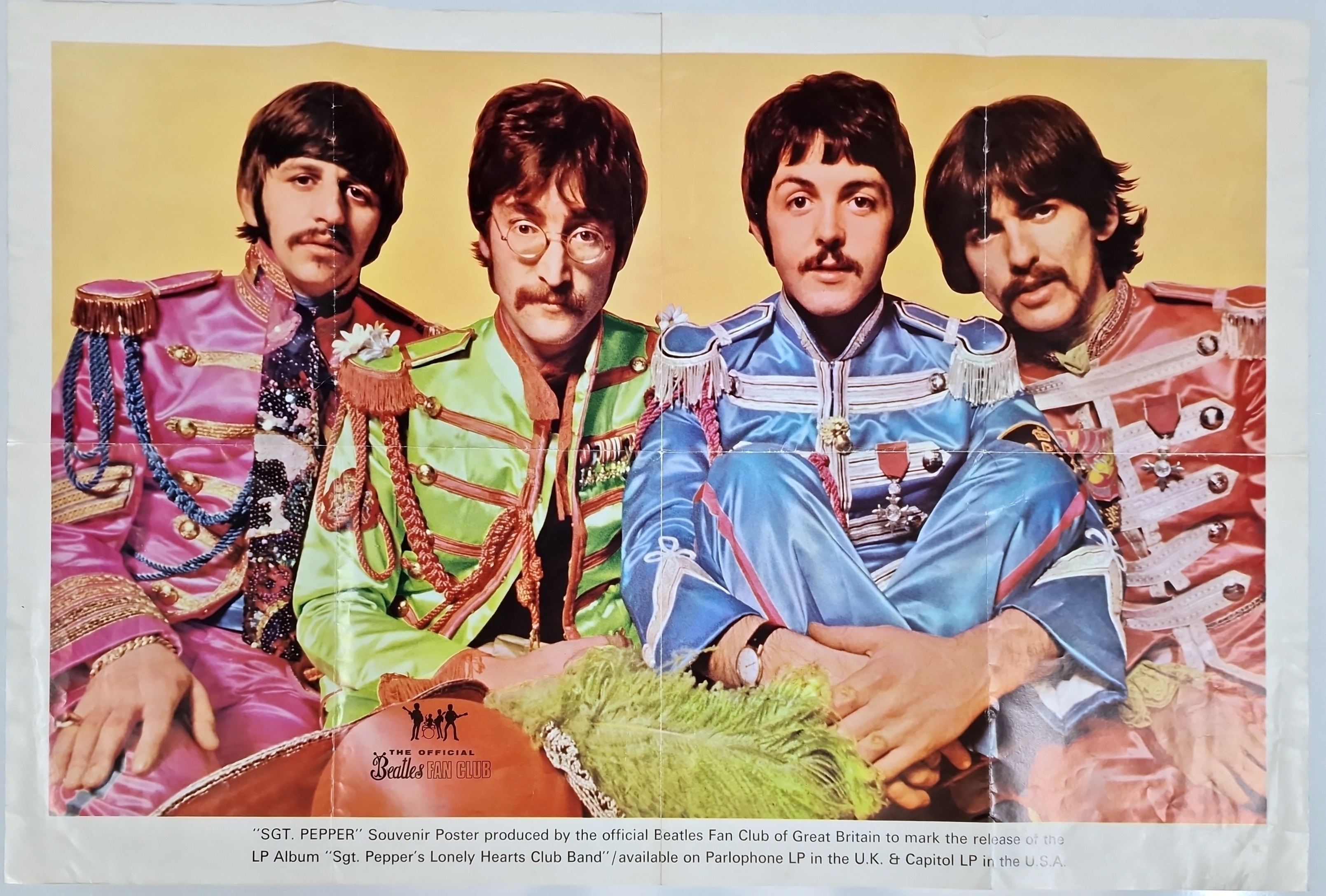 Lot 133 - THE BEATLES - ORIGINAL FAN CLUB EPHEMERA.