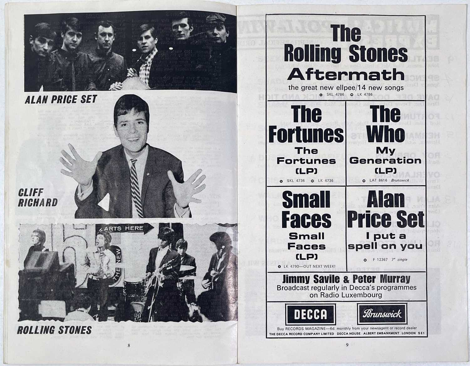 Lot 269 - THE BEATLES - 1966 NME POLL WINNERS CONCERT