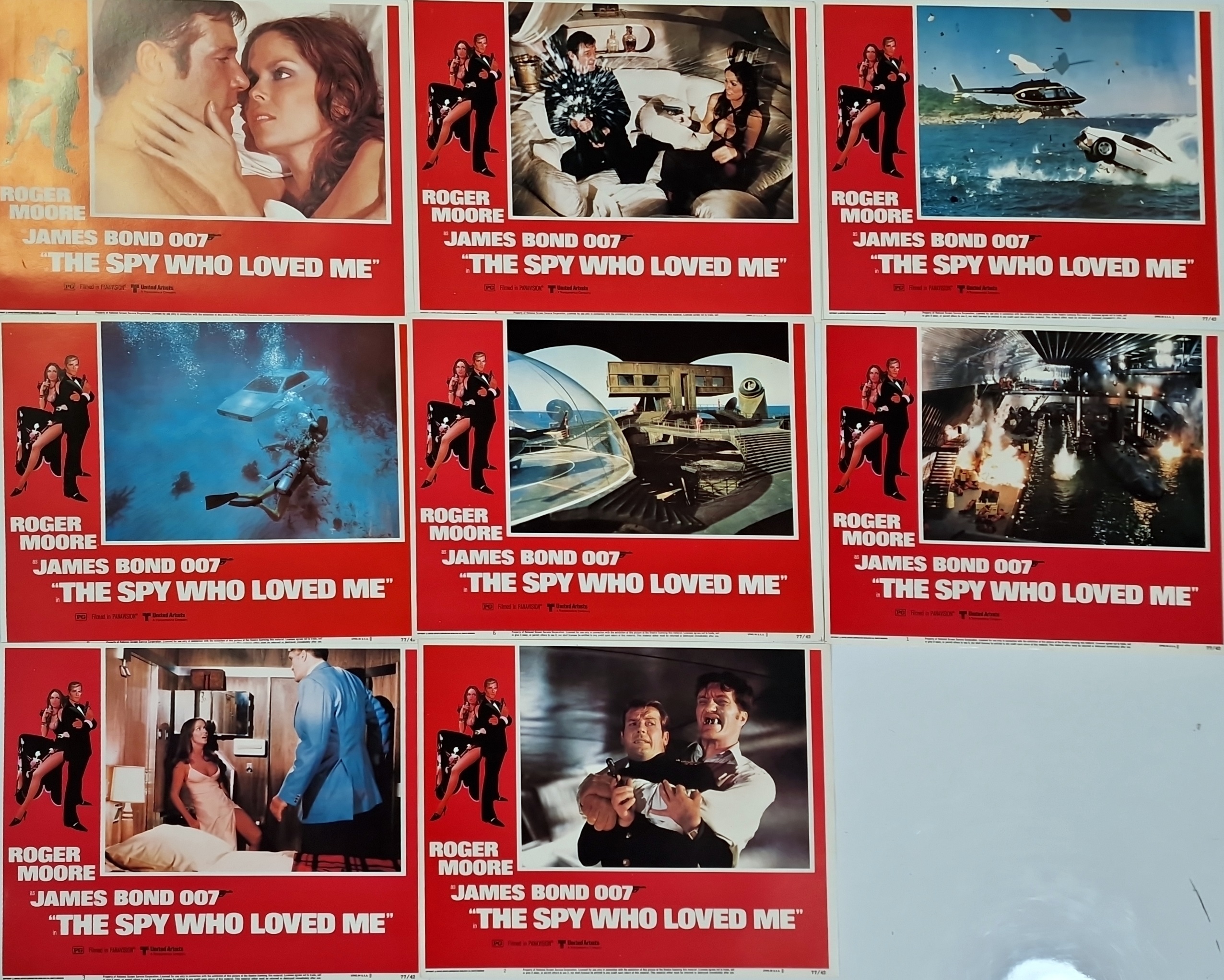 Lot 222 - JAMES BOND - THE SPY WHO LOVED ME (1977)