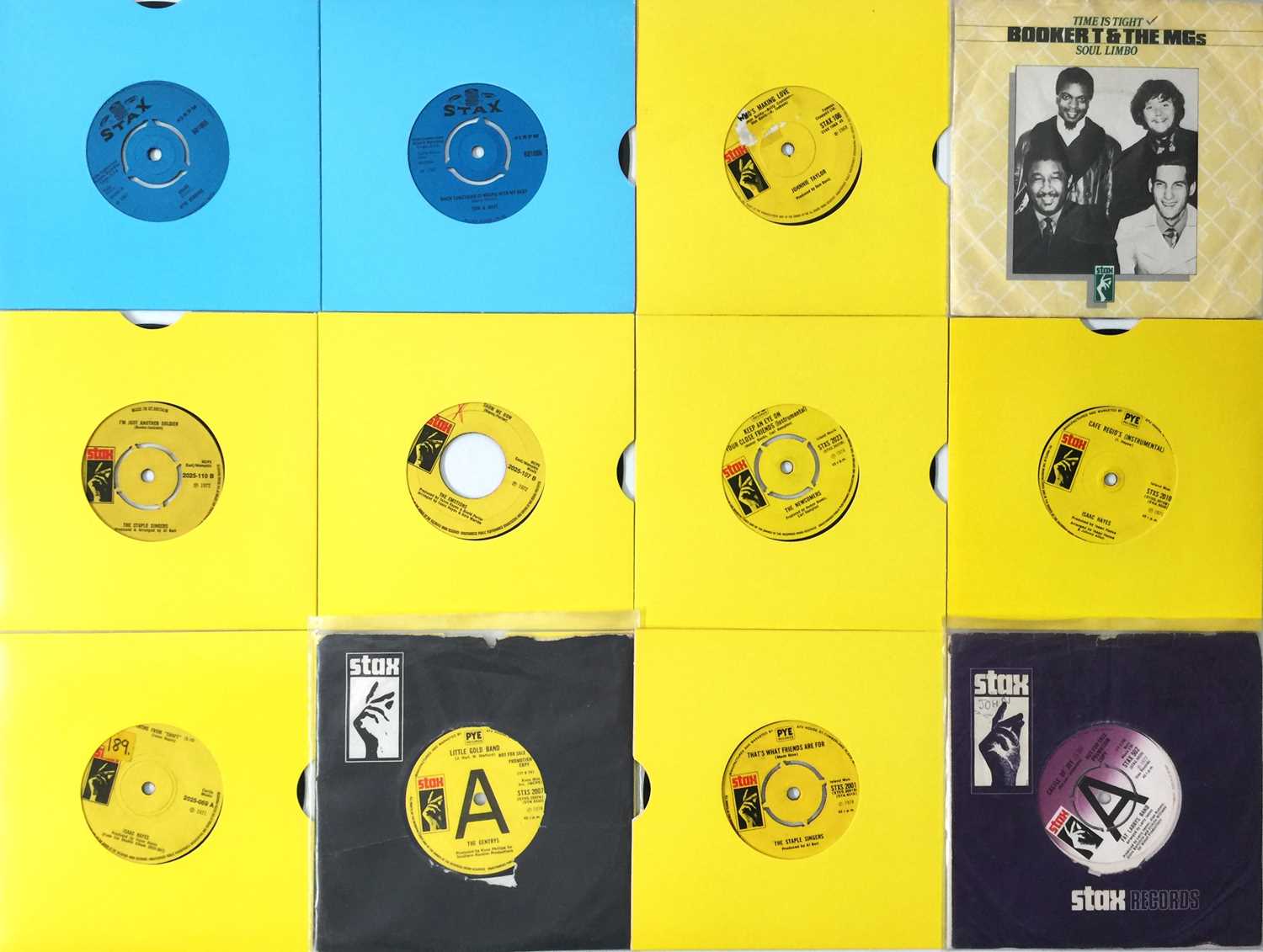 Lot 166 - STAX - UK 7" COLLECTION