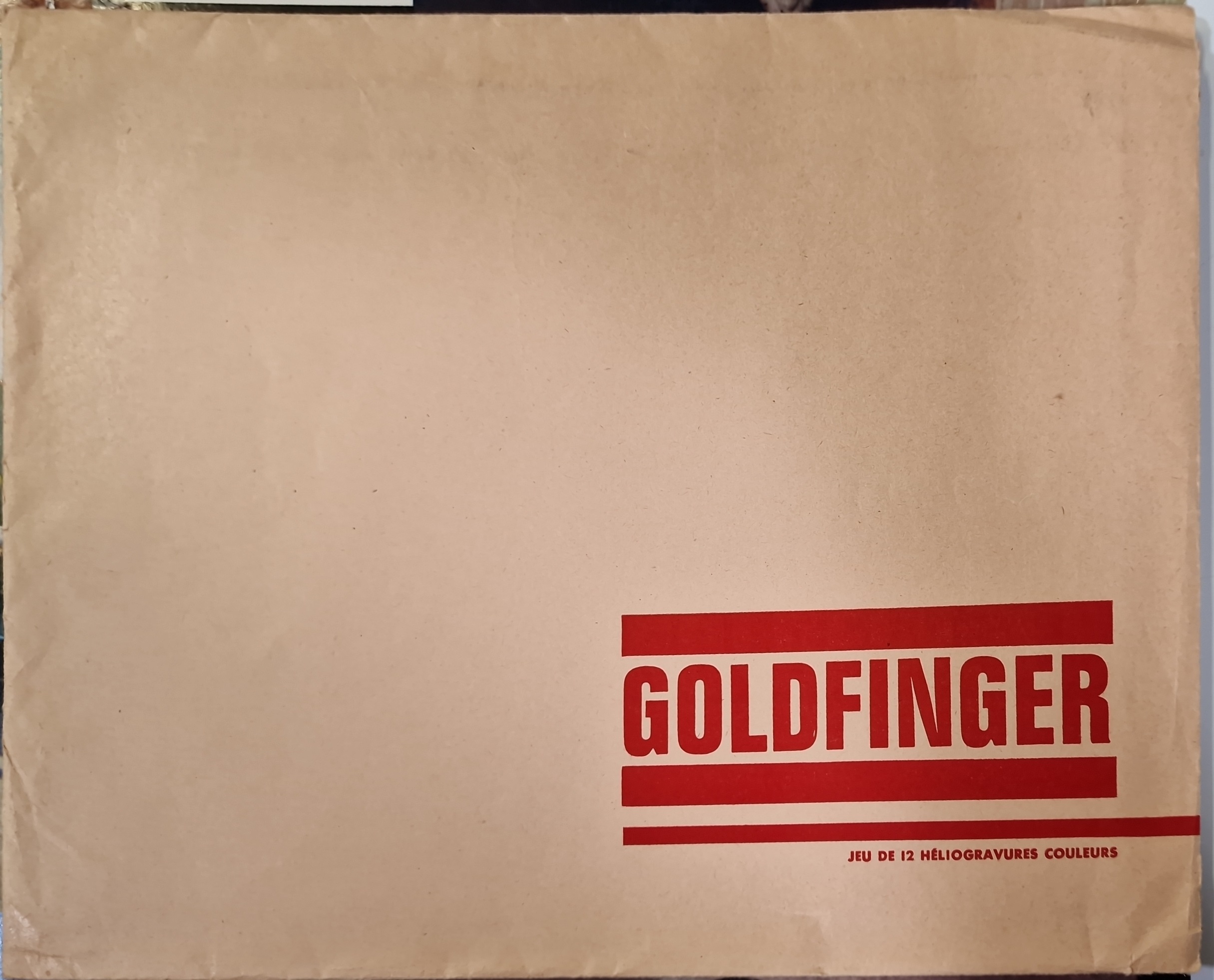 Lot 91 - JAMES BOND - GOLDFINGER (1964) - SET OF 12