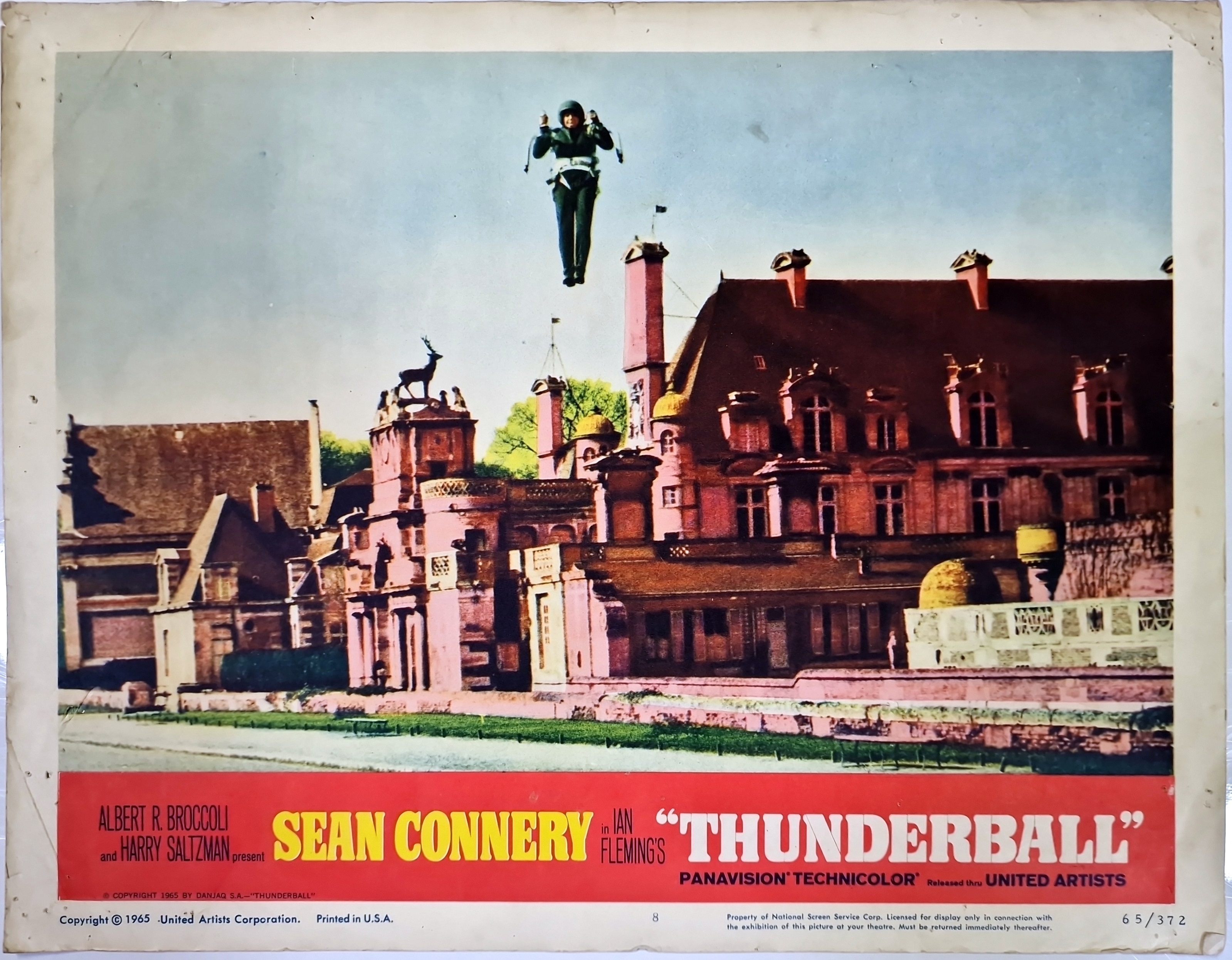 Lot 104 - JAMES BOND - THUNDERBALL (1965) - TWO