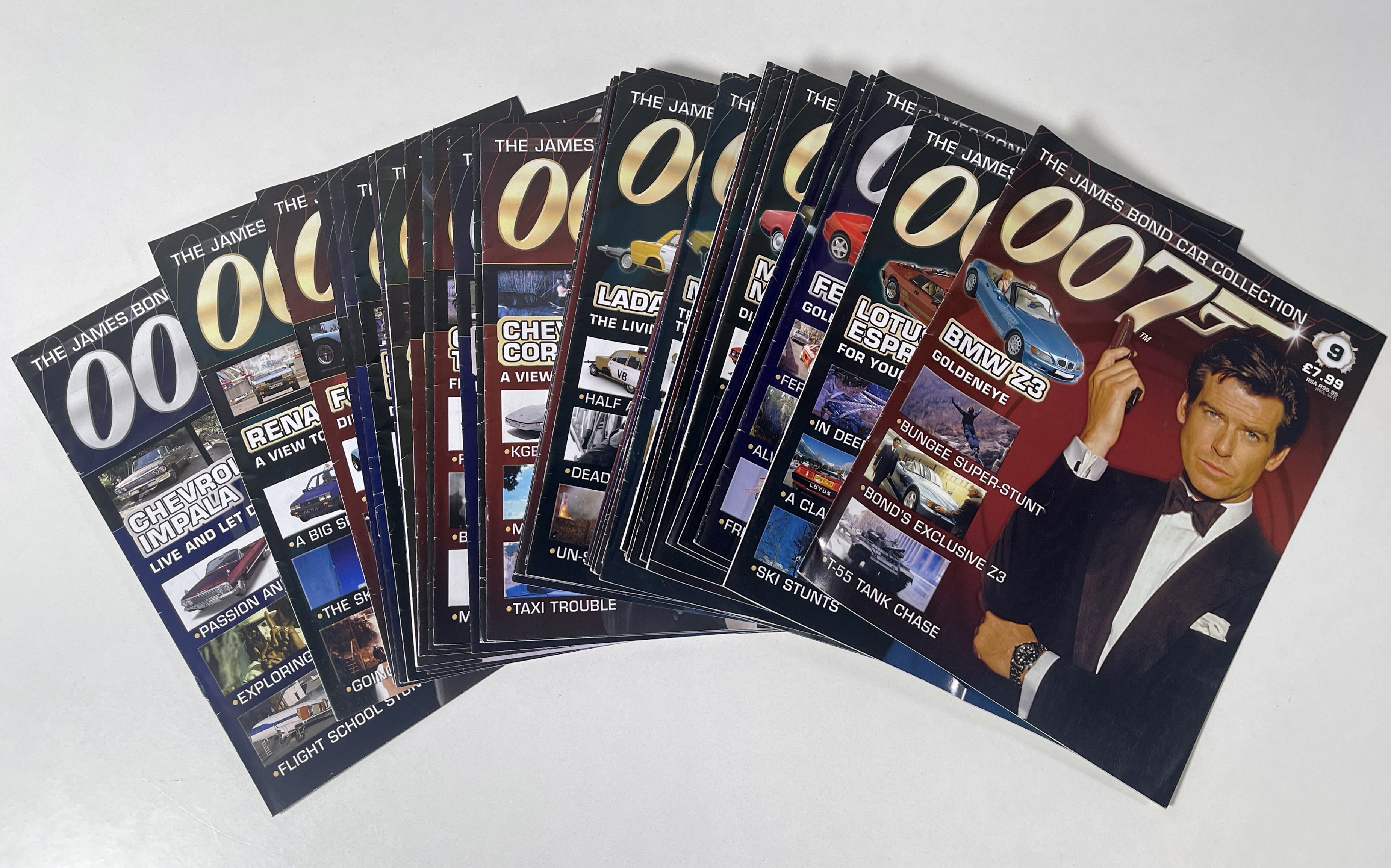 Lot 13 - JAMES BOND - FABBRI TOY CAR COLLECTION.