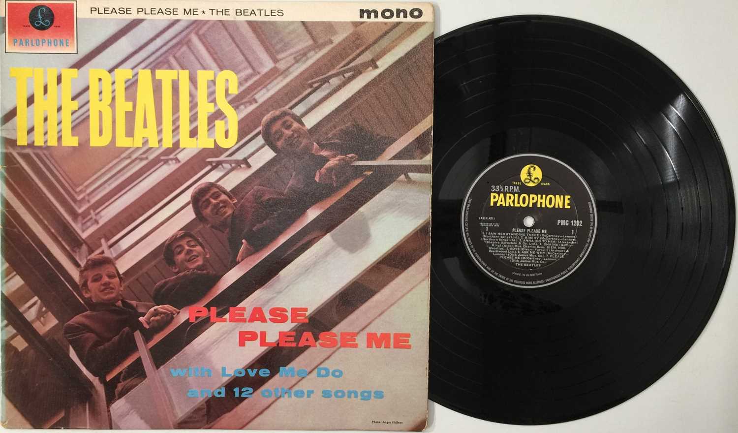 Lot 15 - THE BEATLES - PLEASE PLEASE ME LP (UK DECCA