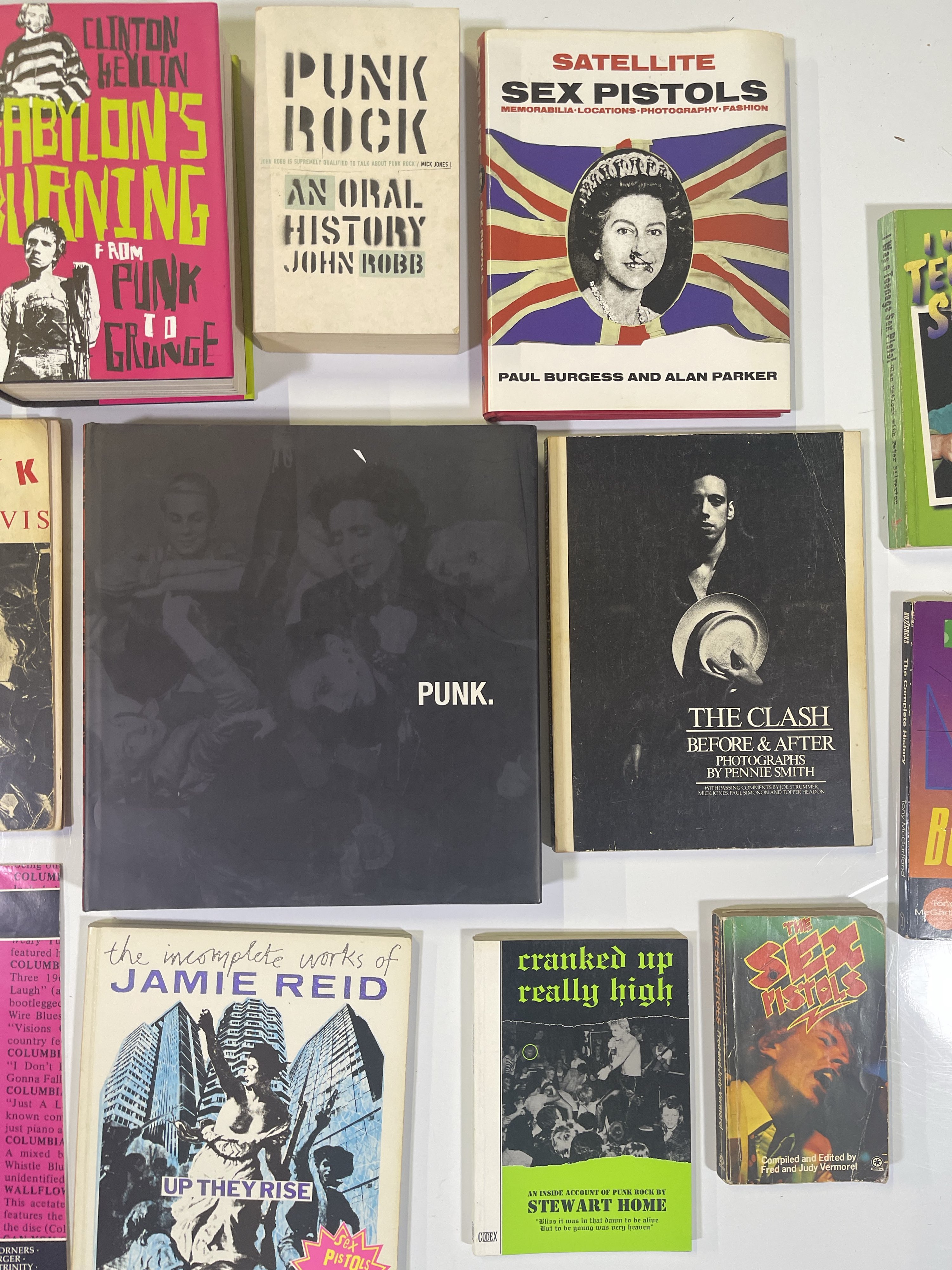 Lot 1 - PUNK BOOK COLLECTION.
