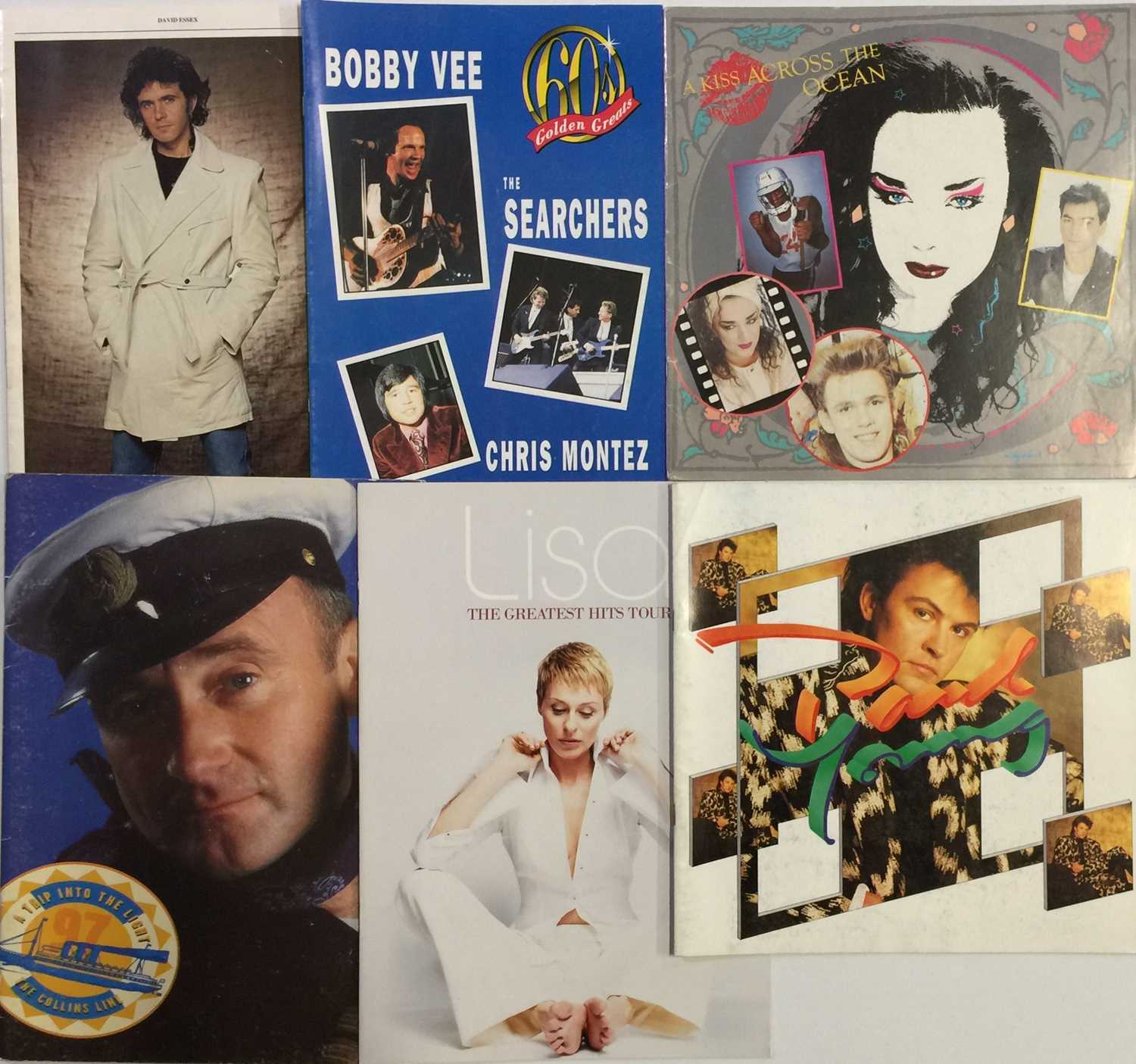 Lot 104 - POP AND ROCK CONCERT PROGRAMME COLLECTION