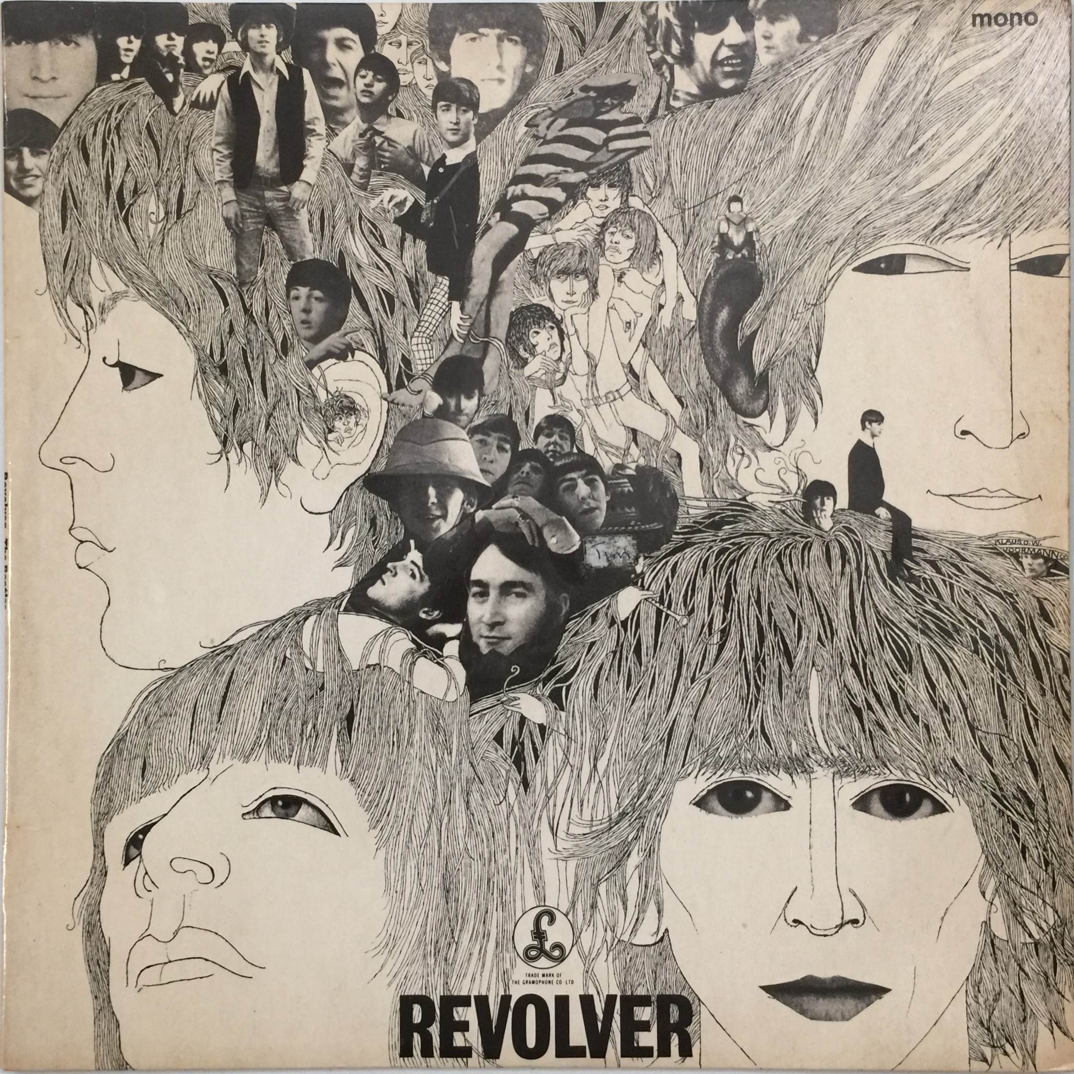 Lot 21 - THE BEATLES - REVOLVER LP (ORIGINAL UK