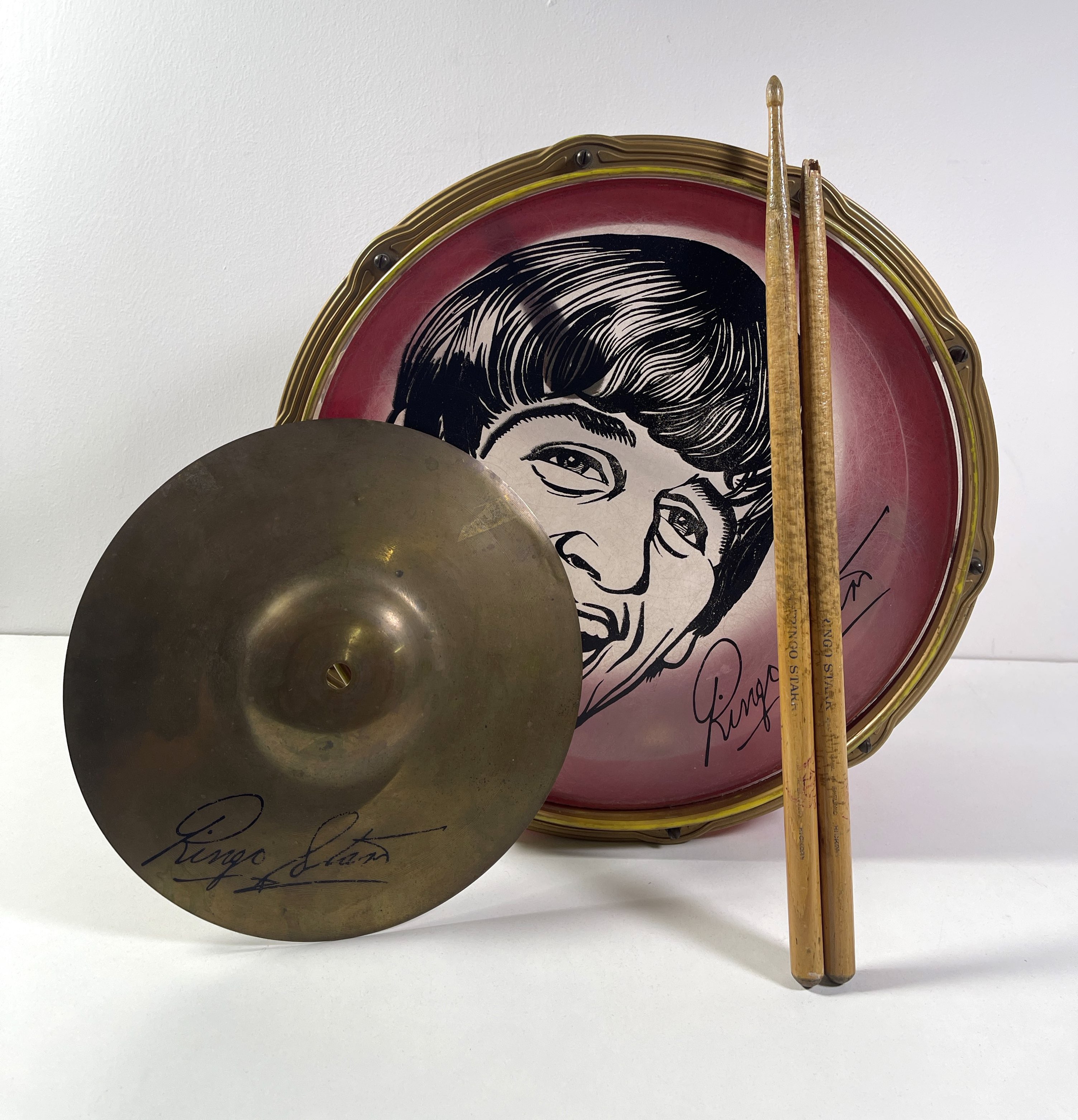 Lot 169 - THE BEATLES - RINGO STARR SELCOL DRUM,