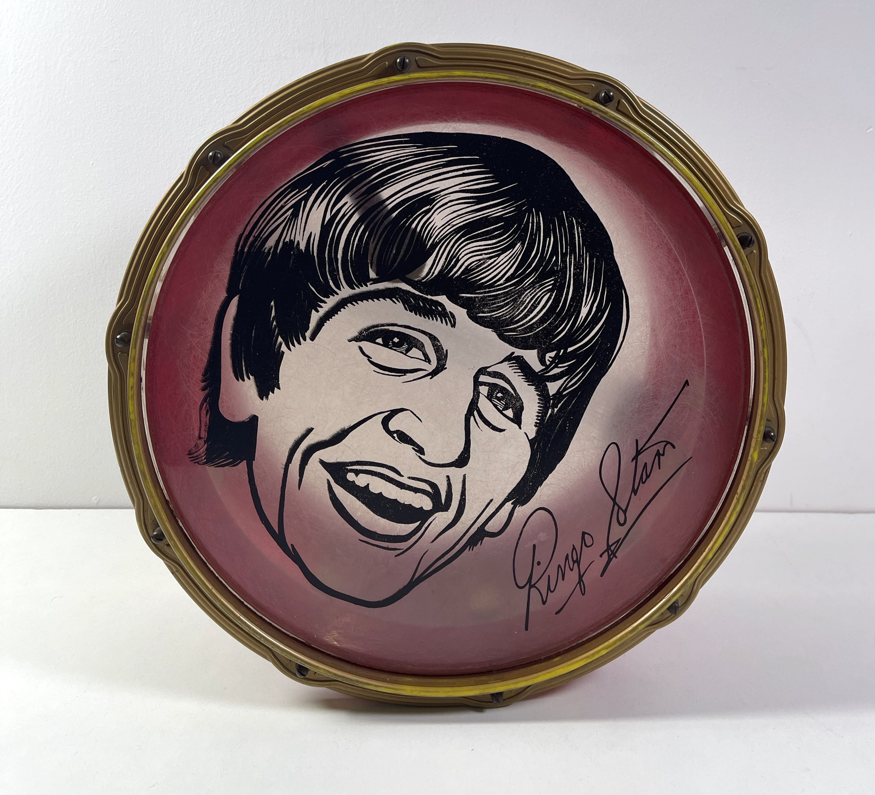 Lot 169 - THE BEATLES - RINGO STARR SELCOL DRUM,