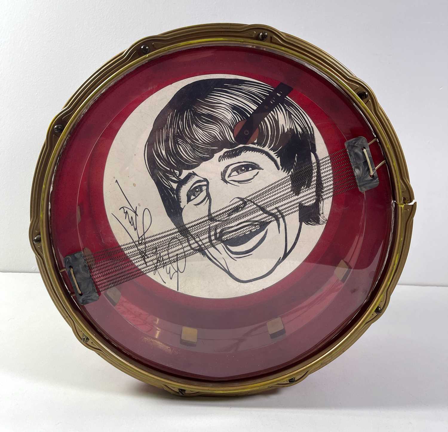 Lot 169 - THE BEATLES - RINGO STARR SELCOL DRUM,