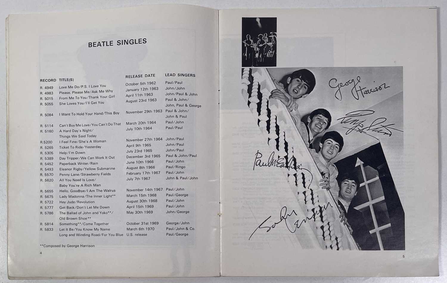 Lot 174 - THE BEATLES - 1971 APPLE BOOKLET.