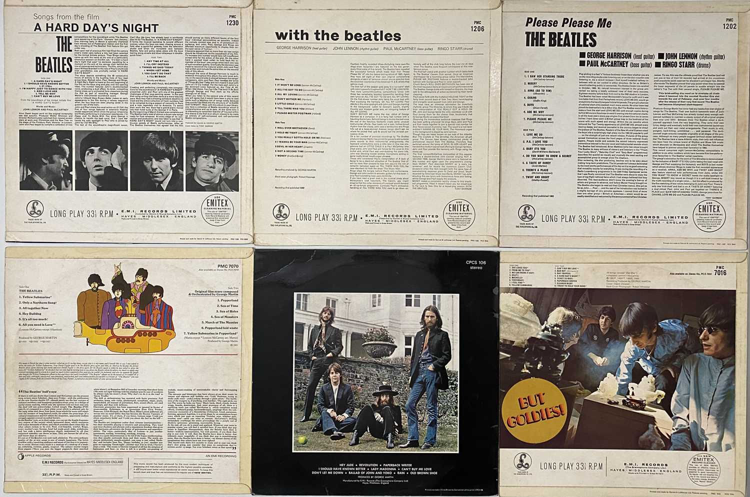 Lot 41 - THE BEATLES - LP PACK