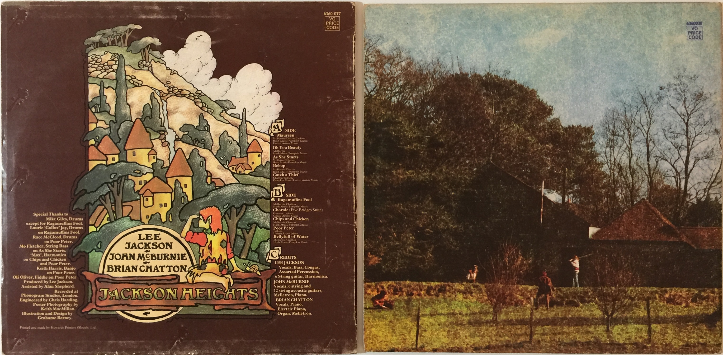 Lot 868 - Daddy Longlegs/Jackson Heights - Original UK