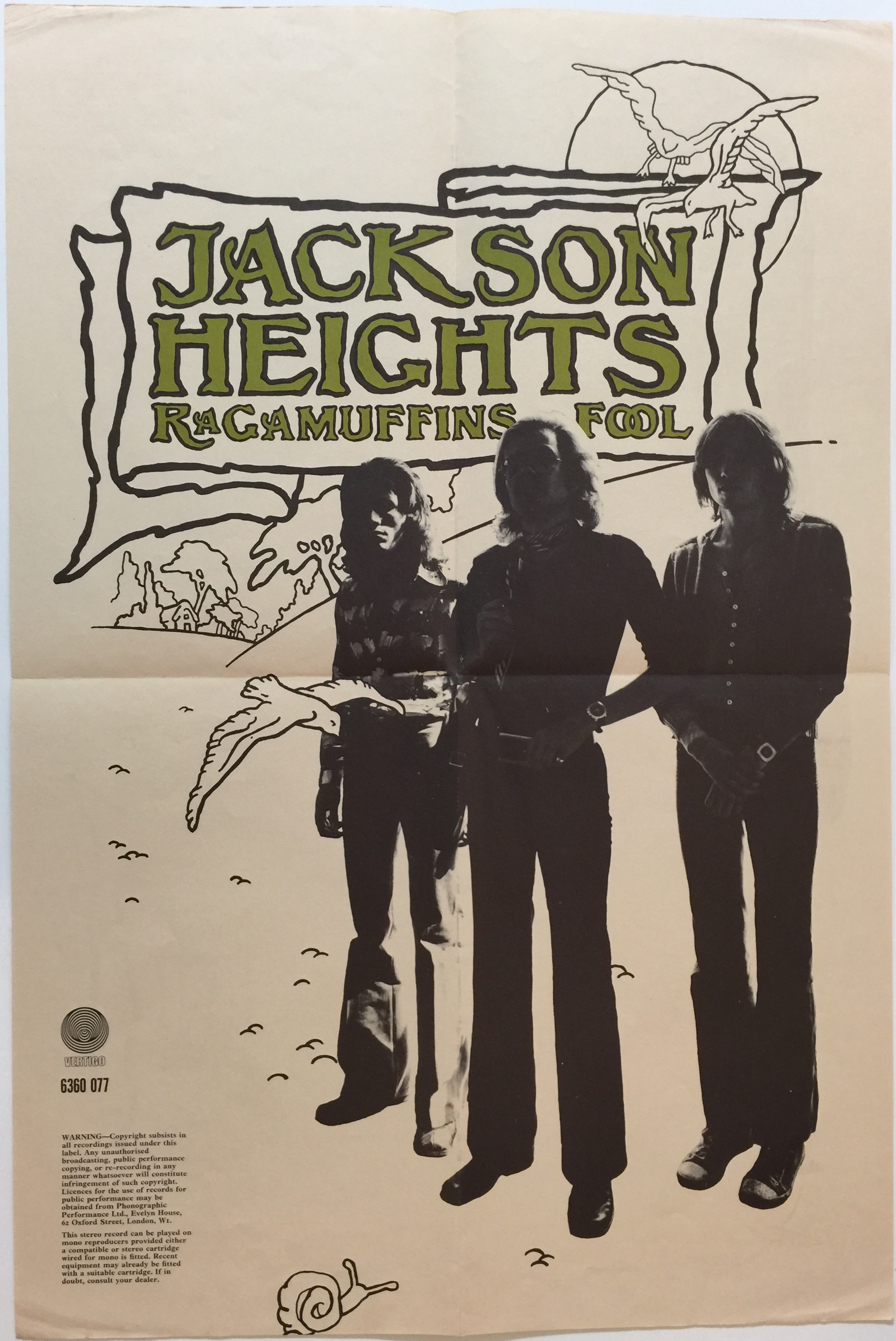 Lot 868 - Daddy Longlegs/Jackson Heights - Original UK
