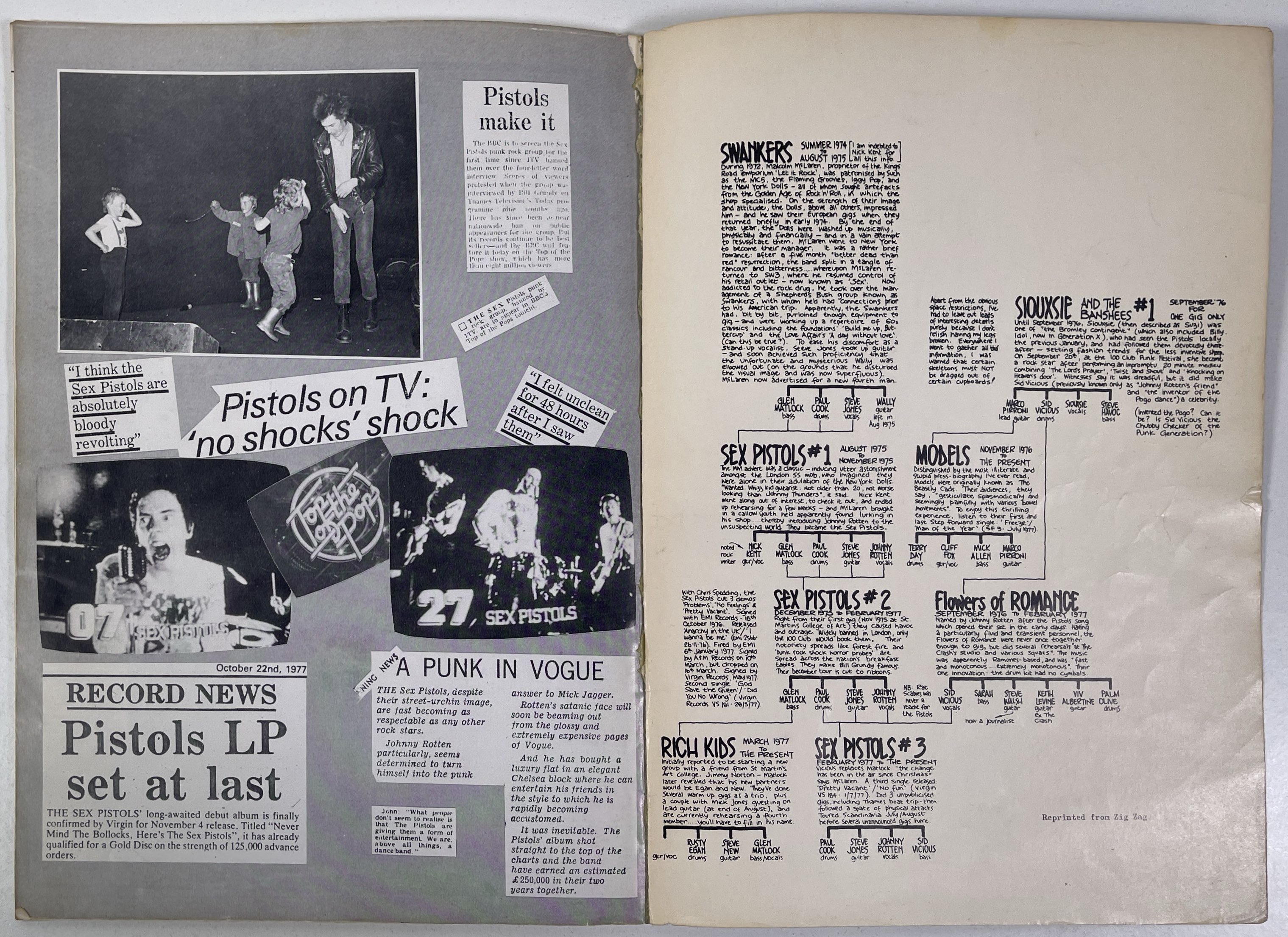 Lot 441 Ray Stevenson Original Sex Pistols Scrap