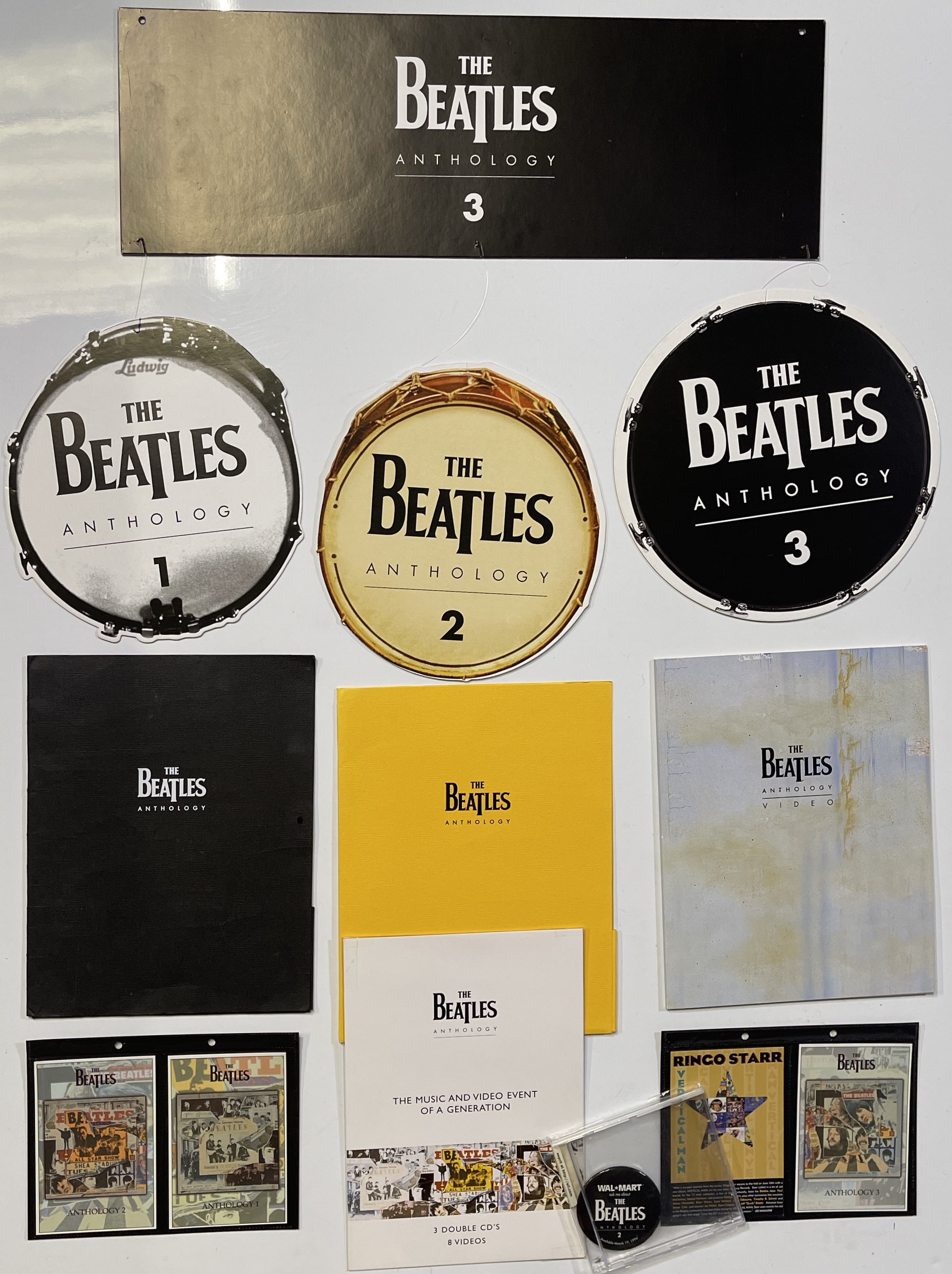 Lot 192 - THE BEATLES - ANTHOLOGY-ERA PROMOTIONAL