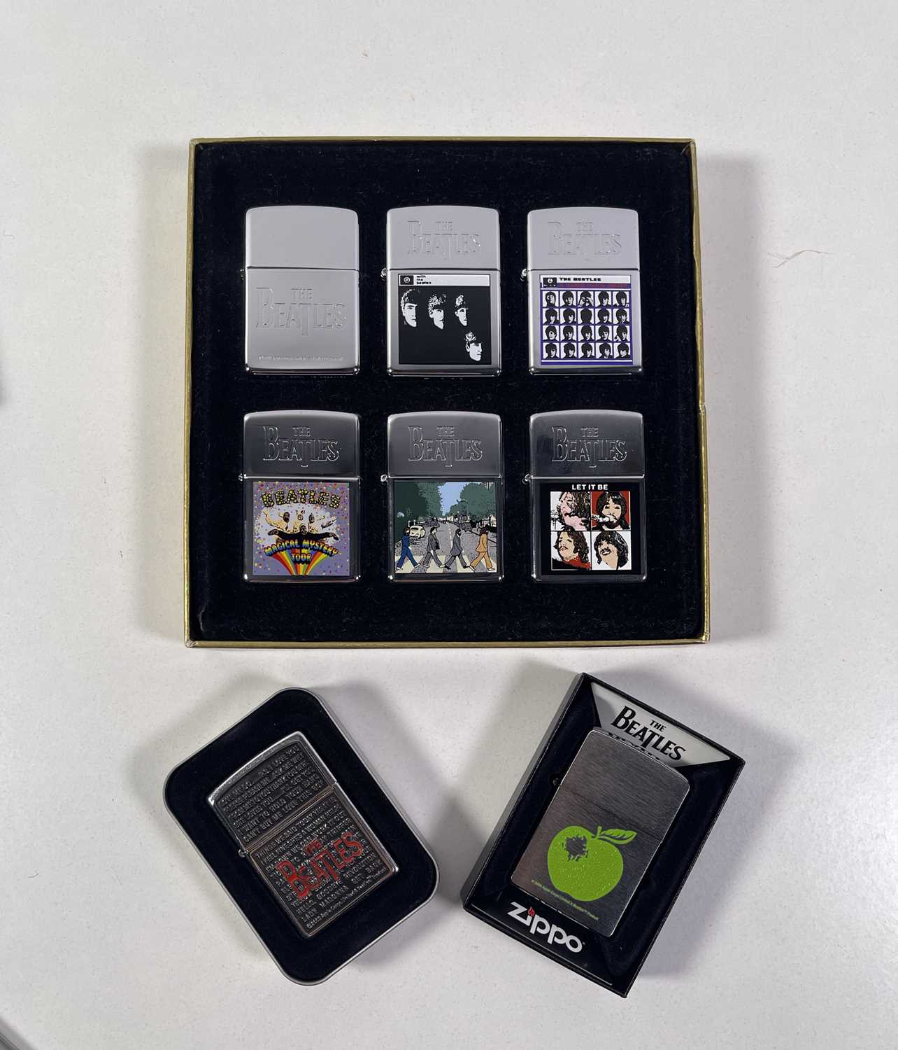 Lot 200 - THE BEATLES - ZIPPO LIGHTERS INC 1996