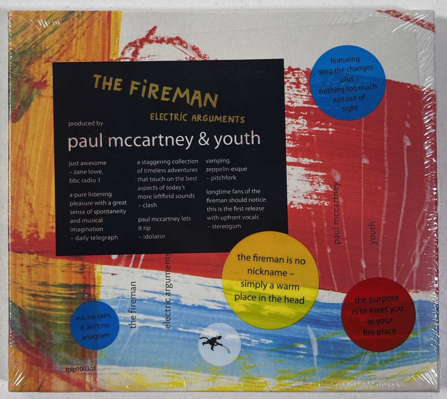 Lot 325 - PAUL MCCARTNEY - SIGNED COPY OF THE FIREMAN