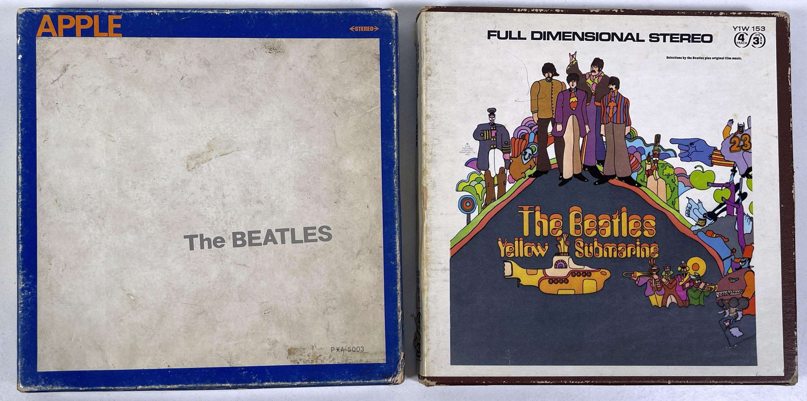 Lot 205 - THE BEATLES - FILM / AUDIO REELS - US AND
