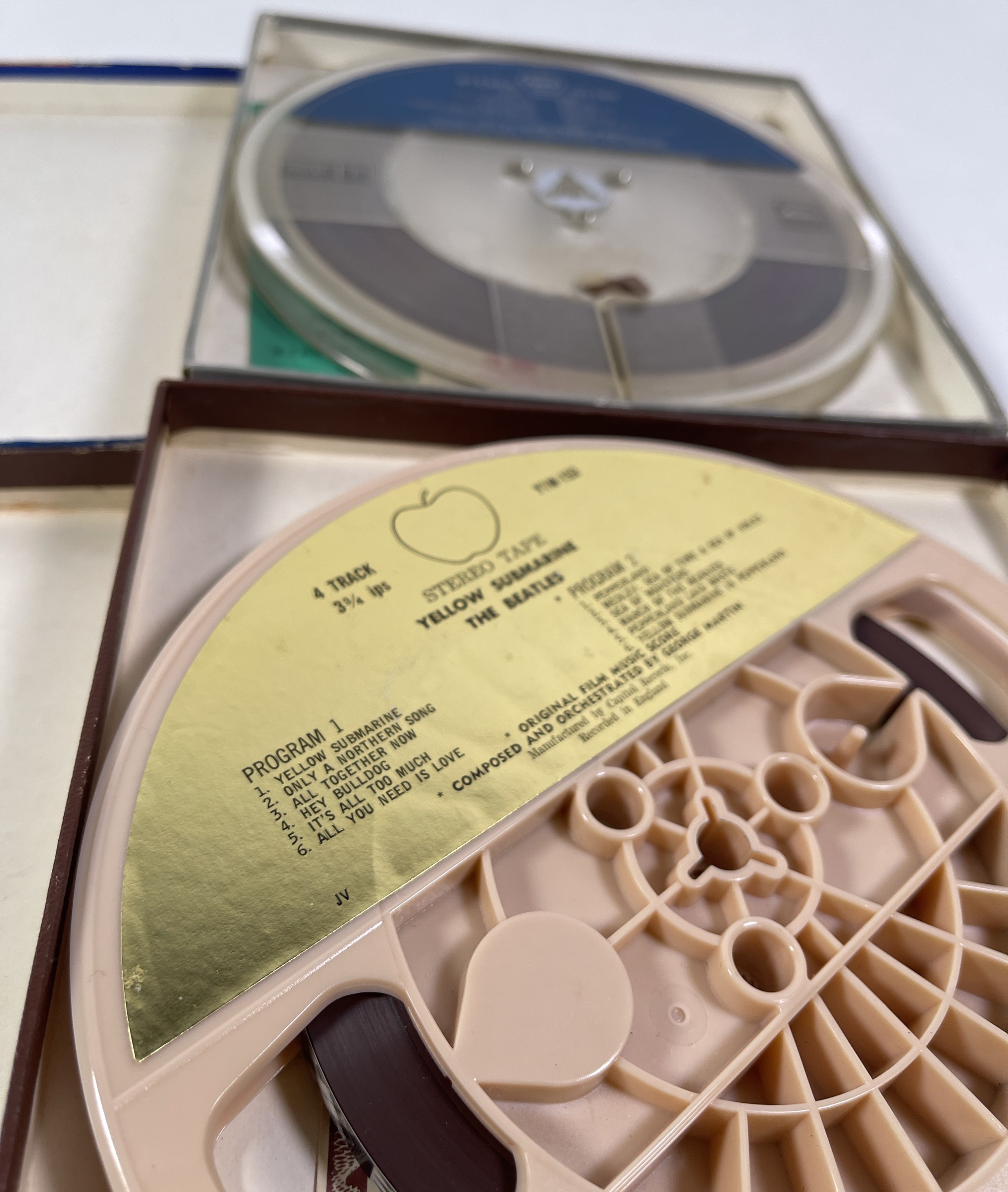 Lot 205 - THE BEATLES - FILM / AUDIO REELS - US AND