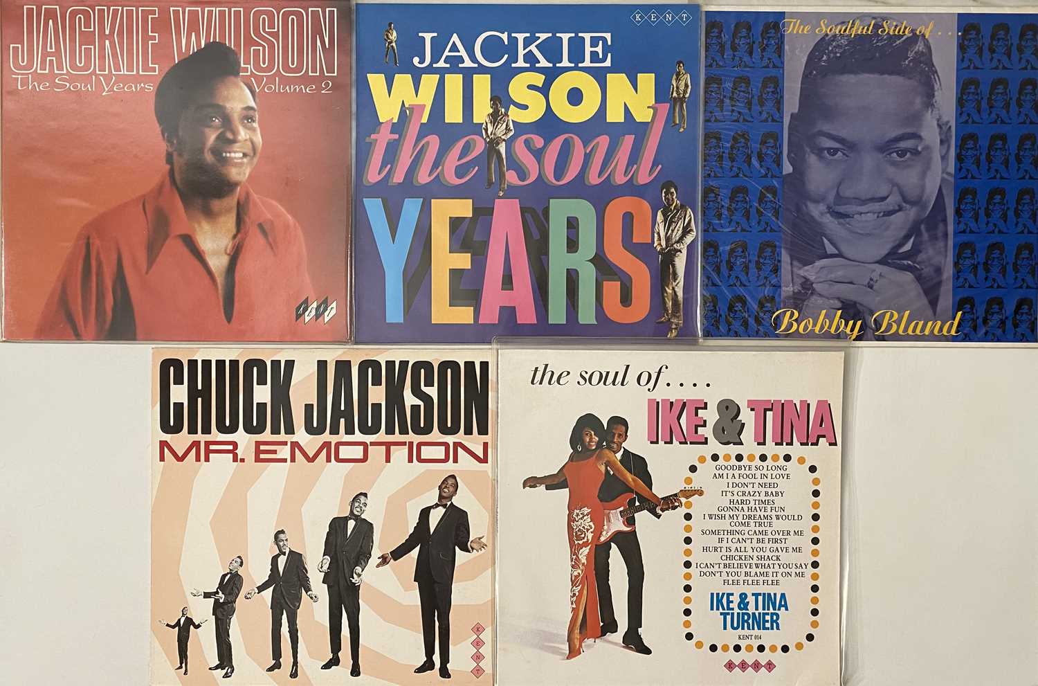 Lot 196 - KENT - SINGLE ARTISTS COMPS - LP PACK