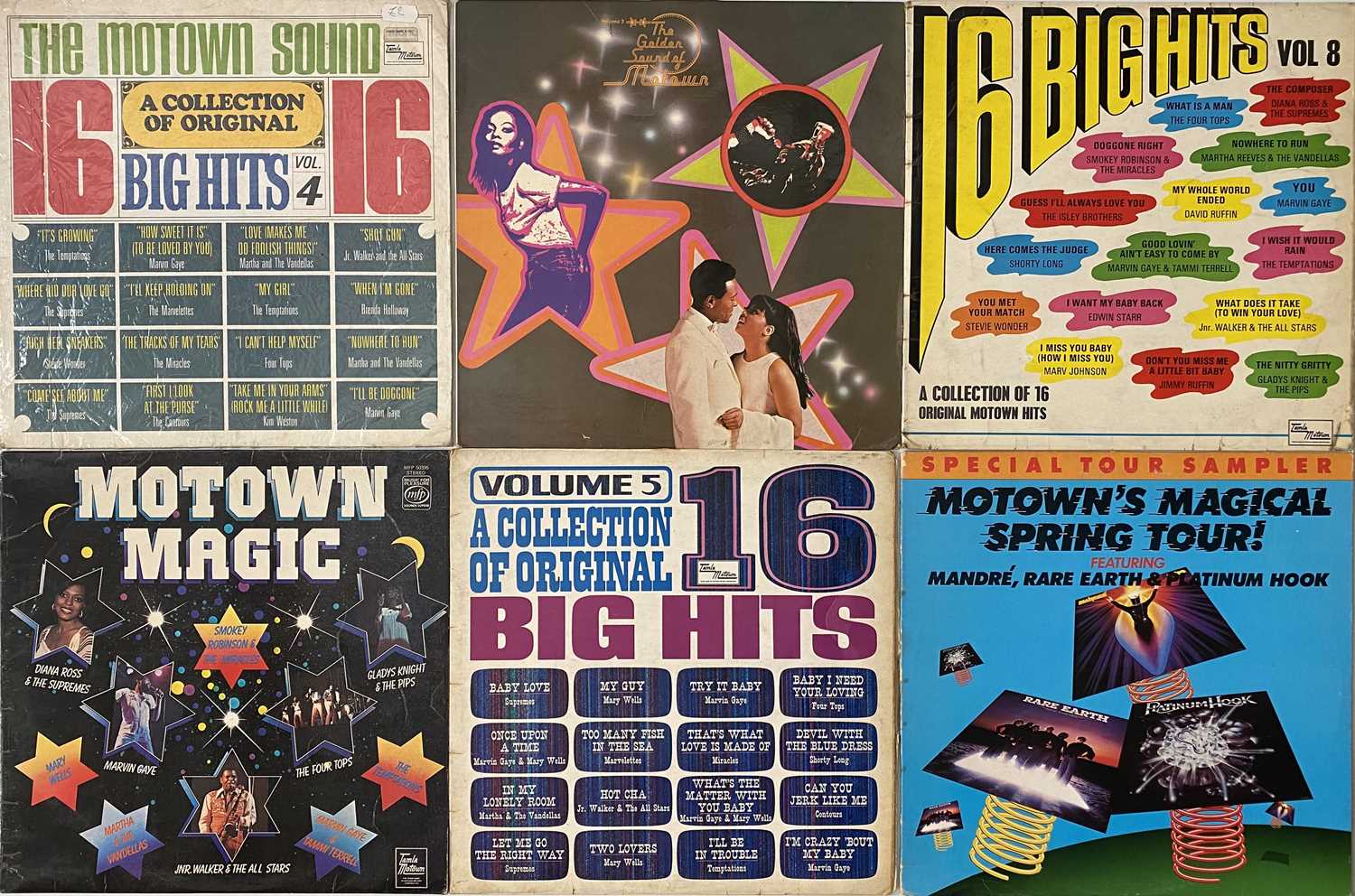 Lot 263 - MOTOWN COMPS - LP COLLECTION