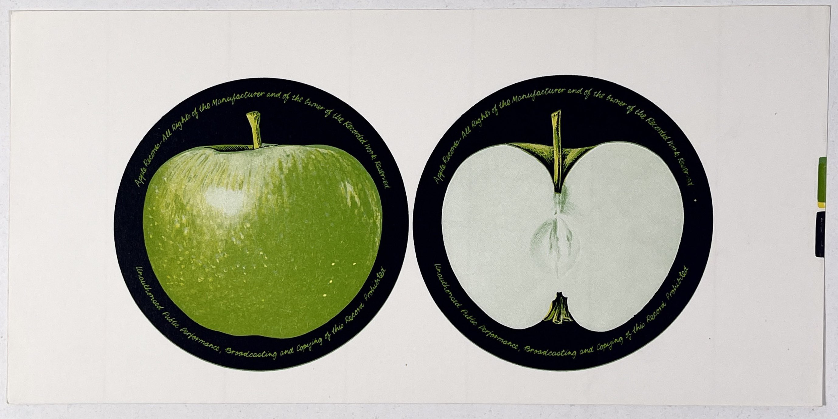 Lot 213 - THE BEATLES - APPLE RECORDS STATIONERY.