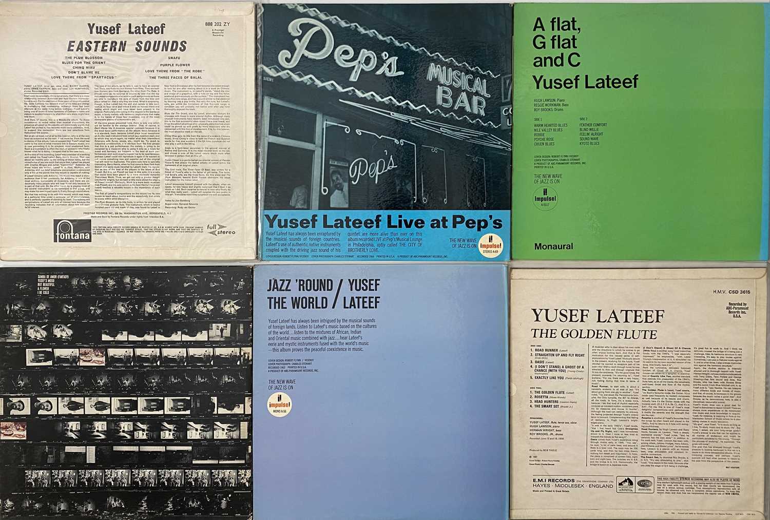 Lot 10 - YUSEF LATEEF - LP PACK