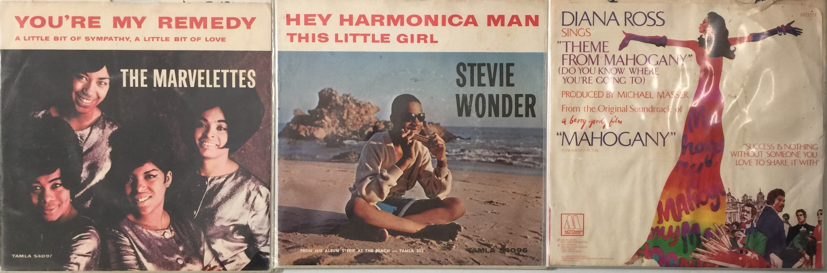 Lot 268 - TAMLA MOTOWN - ORIGINAL US 'STRIPED' LABELS