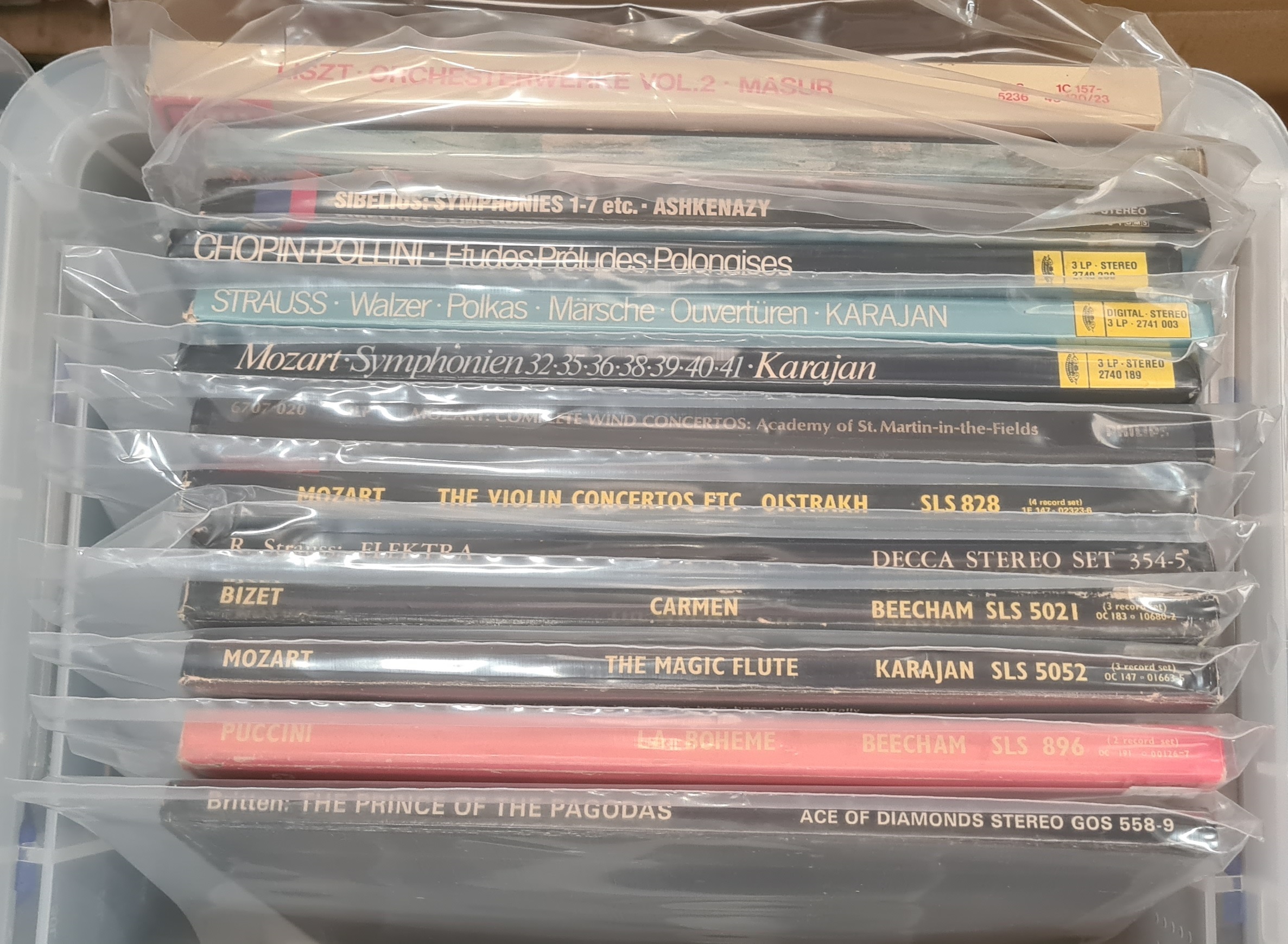Lot 21601107 - CLASSICAL - LP/BOX SET COLLECTION
