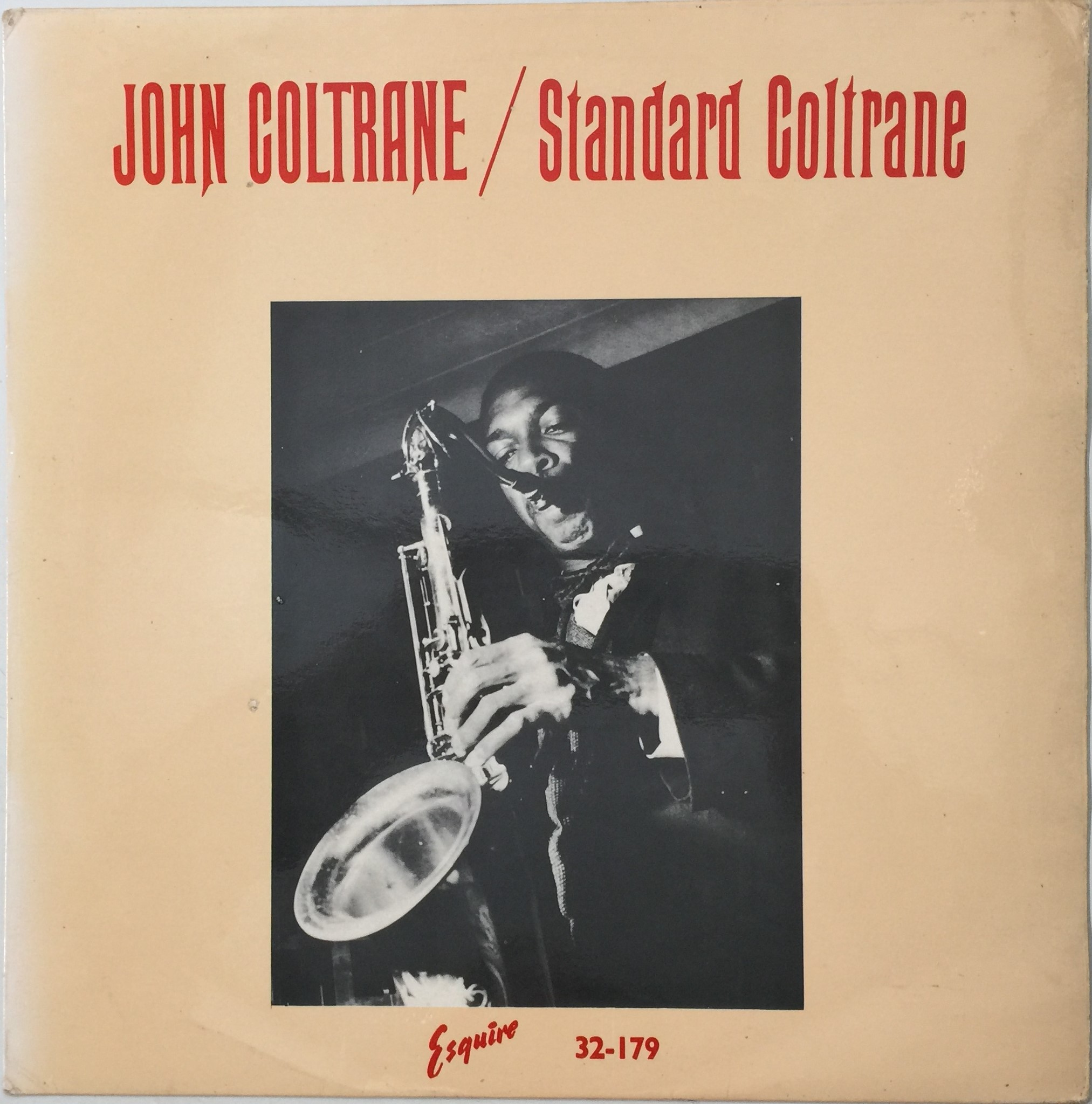 Lot 32 - JOHN COLTRANE - STANDARD COLTRANE LP (ESQUIRE