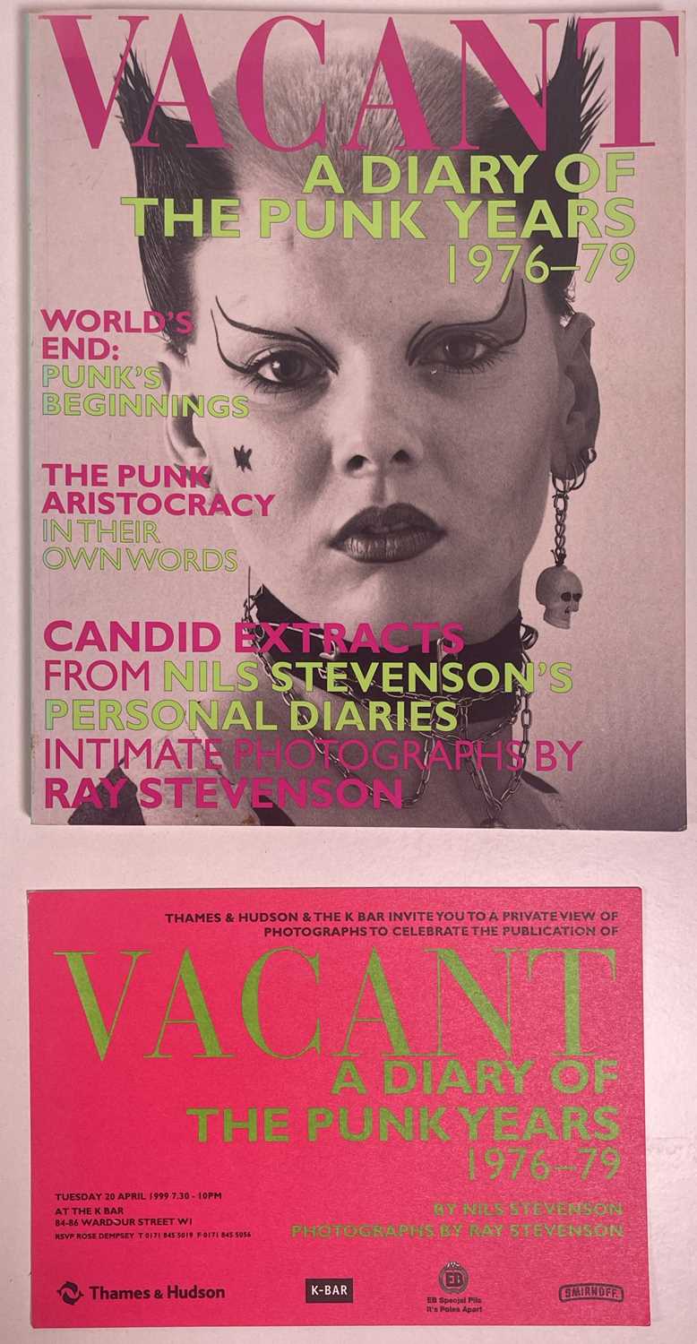 Lot 59 - COLLECTABLE PUNK BOOKS - INC ART&TEXT - ADAM
