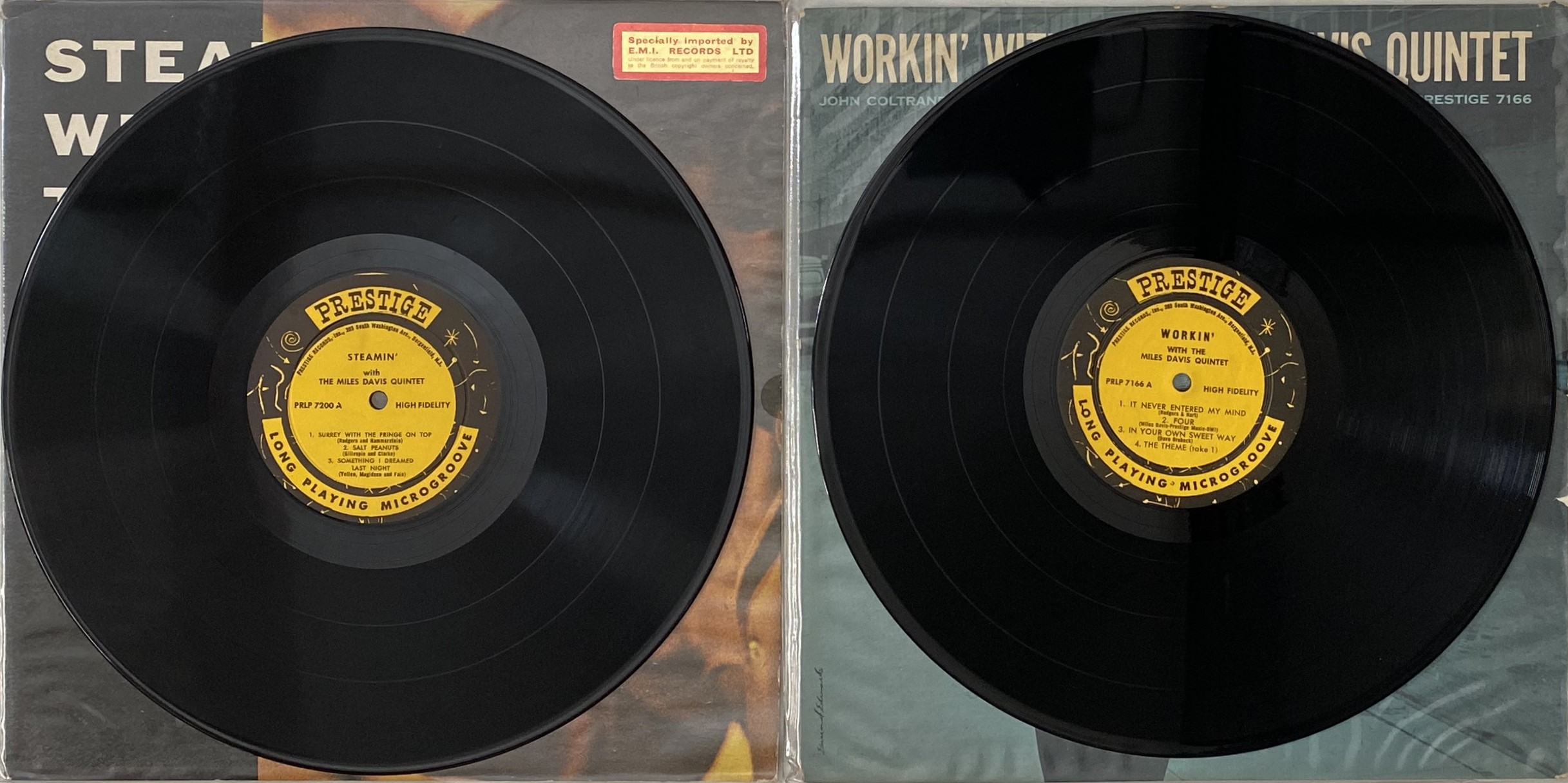 Lot 46 - MILES DAVIS - US OG PRESTIGE - LP RARITIES