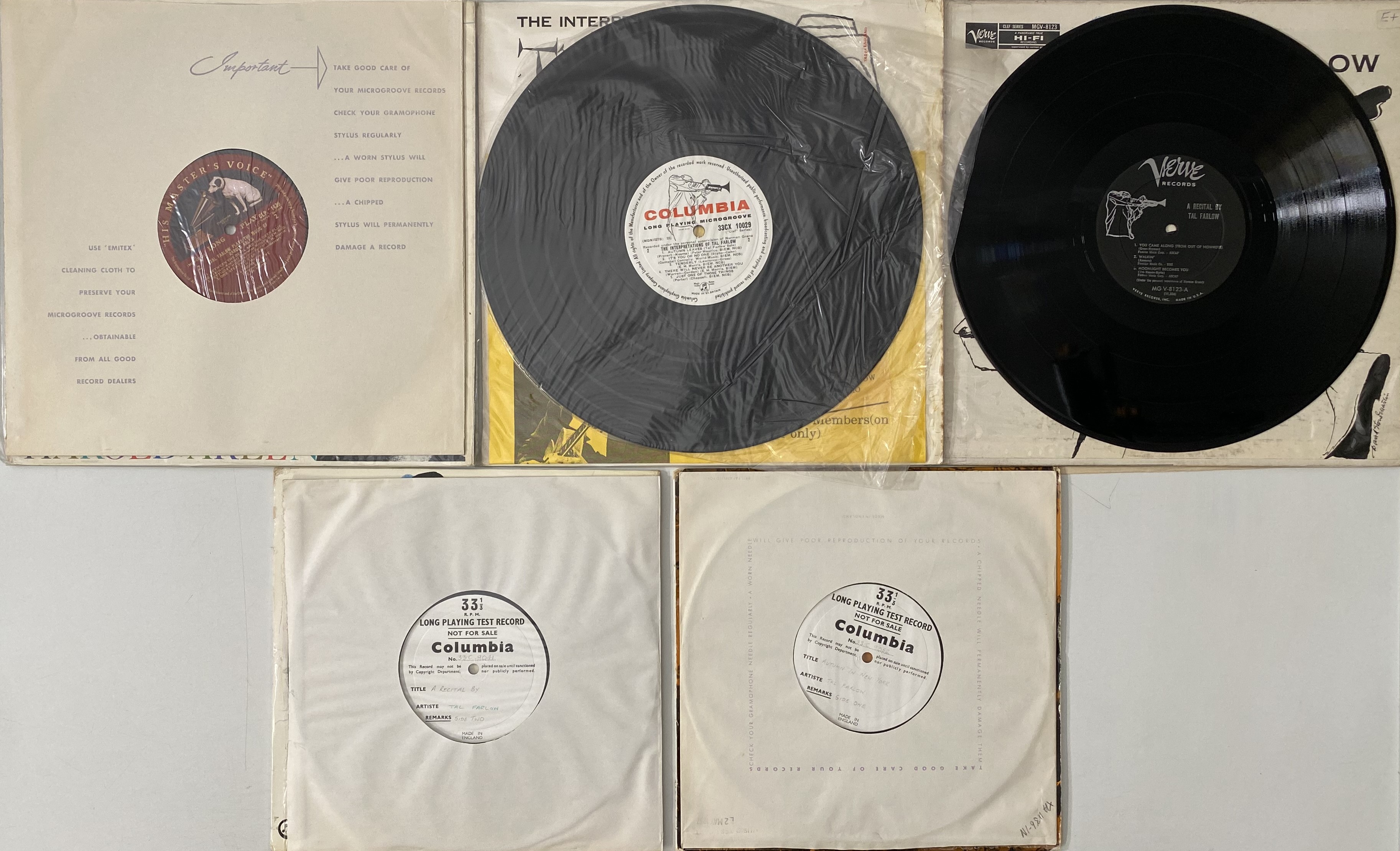 Lot 51 - TAL FARLOW - LP / 10" PACK