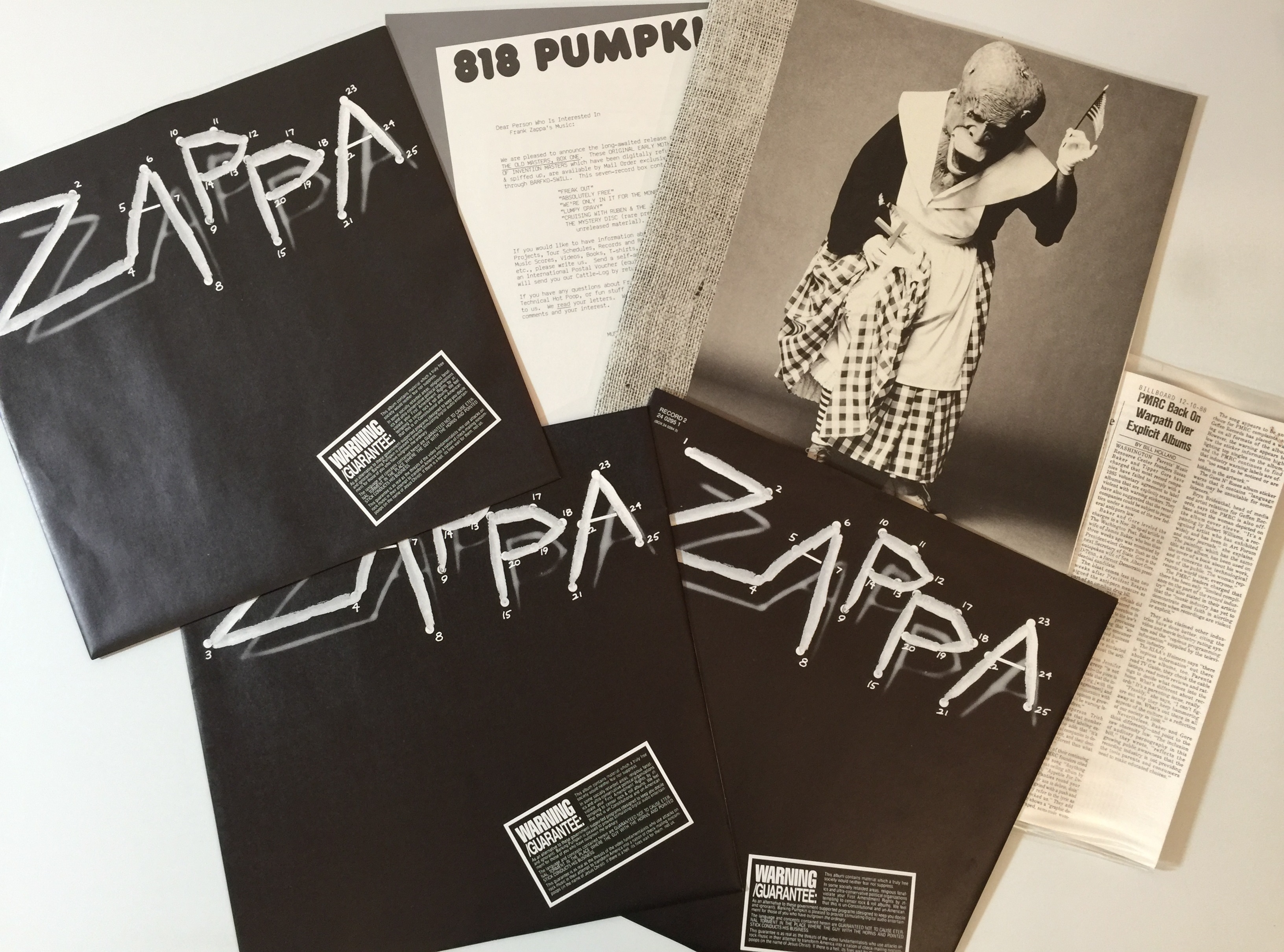 Lot 886 - Frank Zappa - LP Box Sets