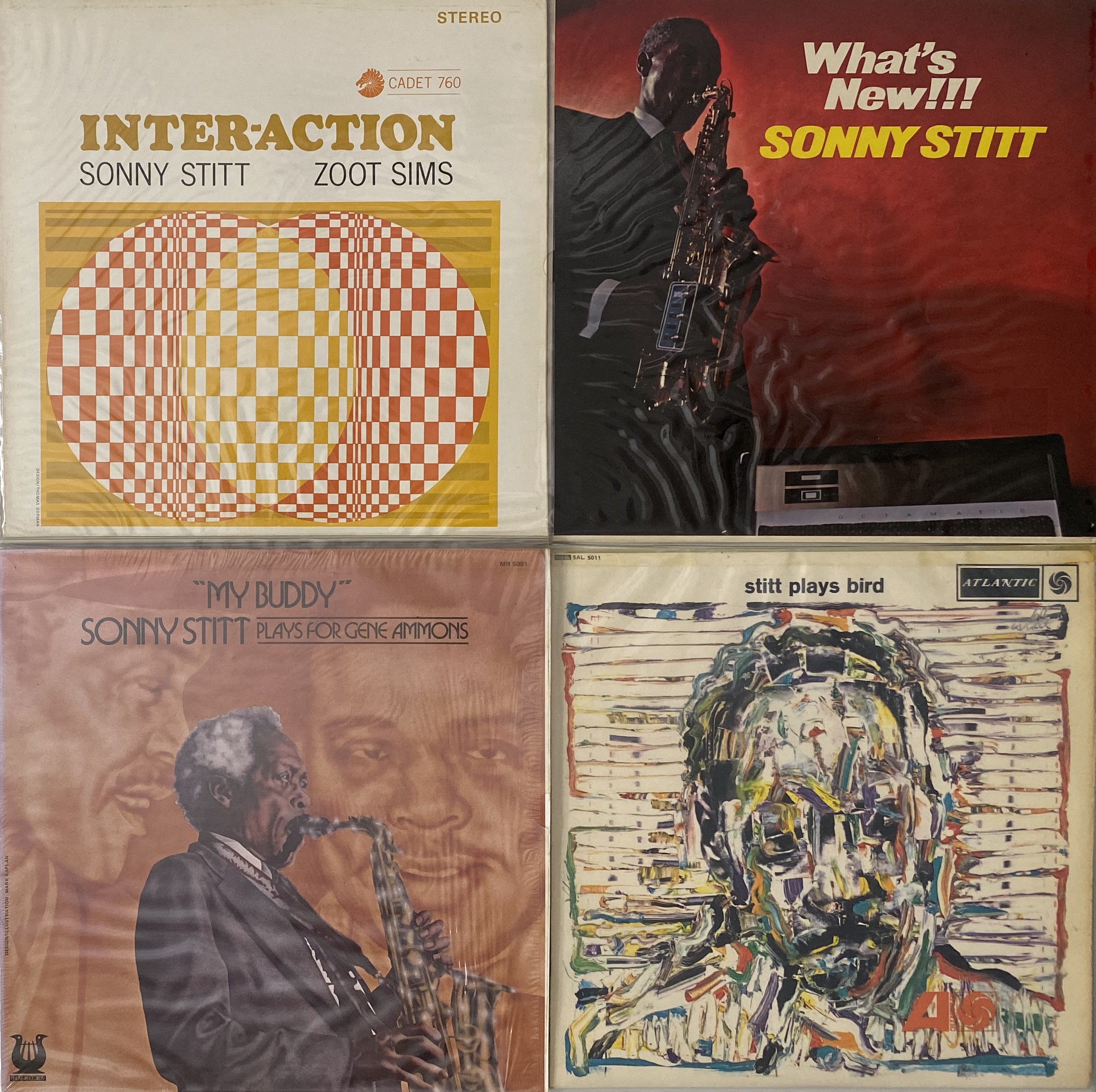 Lot 76 - SONNY STITT - LP RARITIES PACK