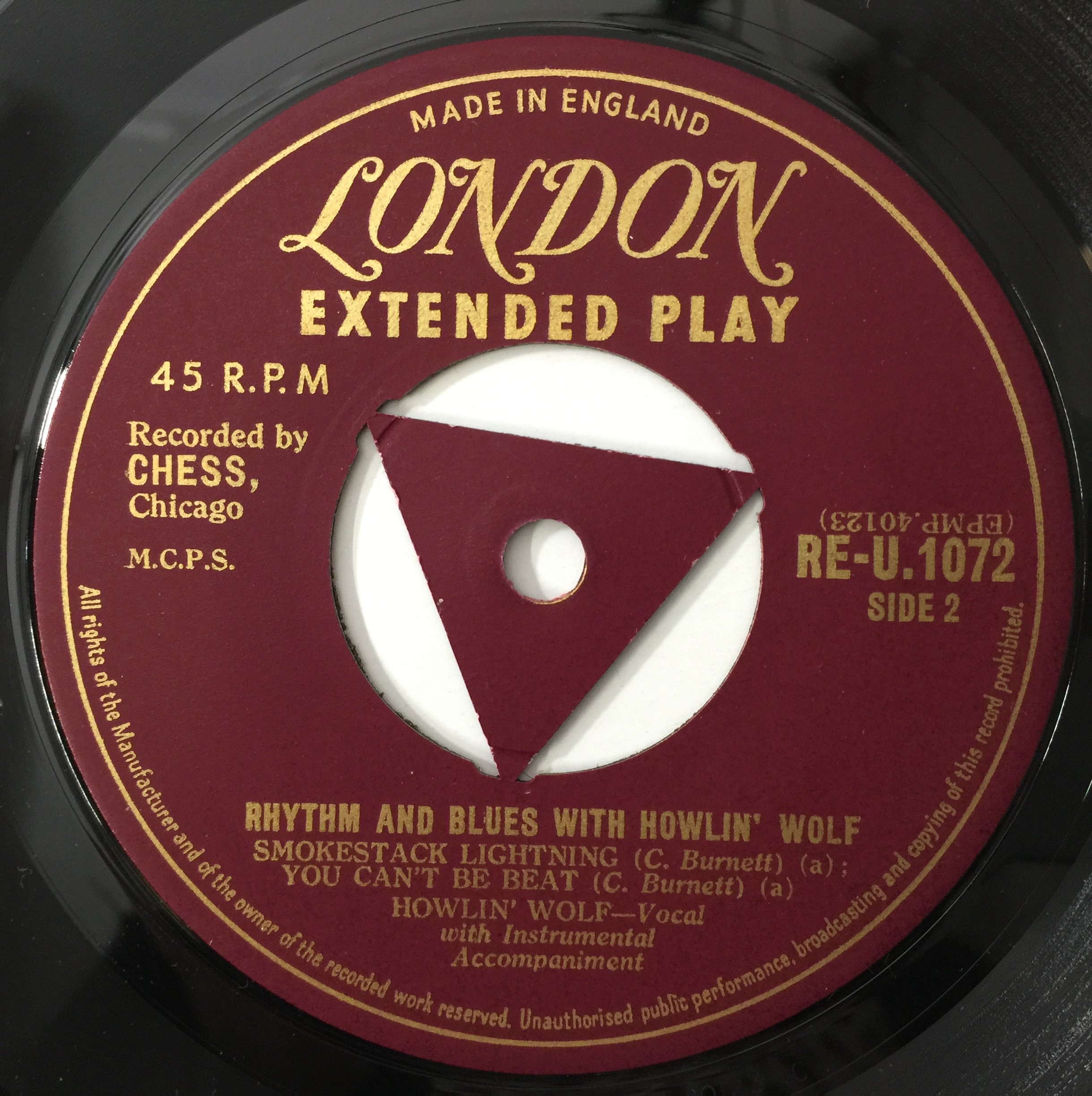 Lot 132 - HOWLIN' WOLF - RHYTHM AND BLUES WITH HOWLIN'