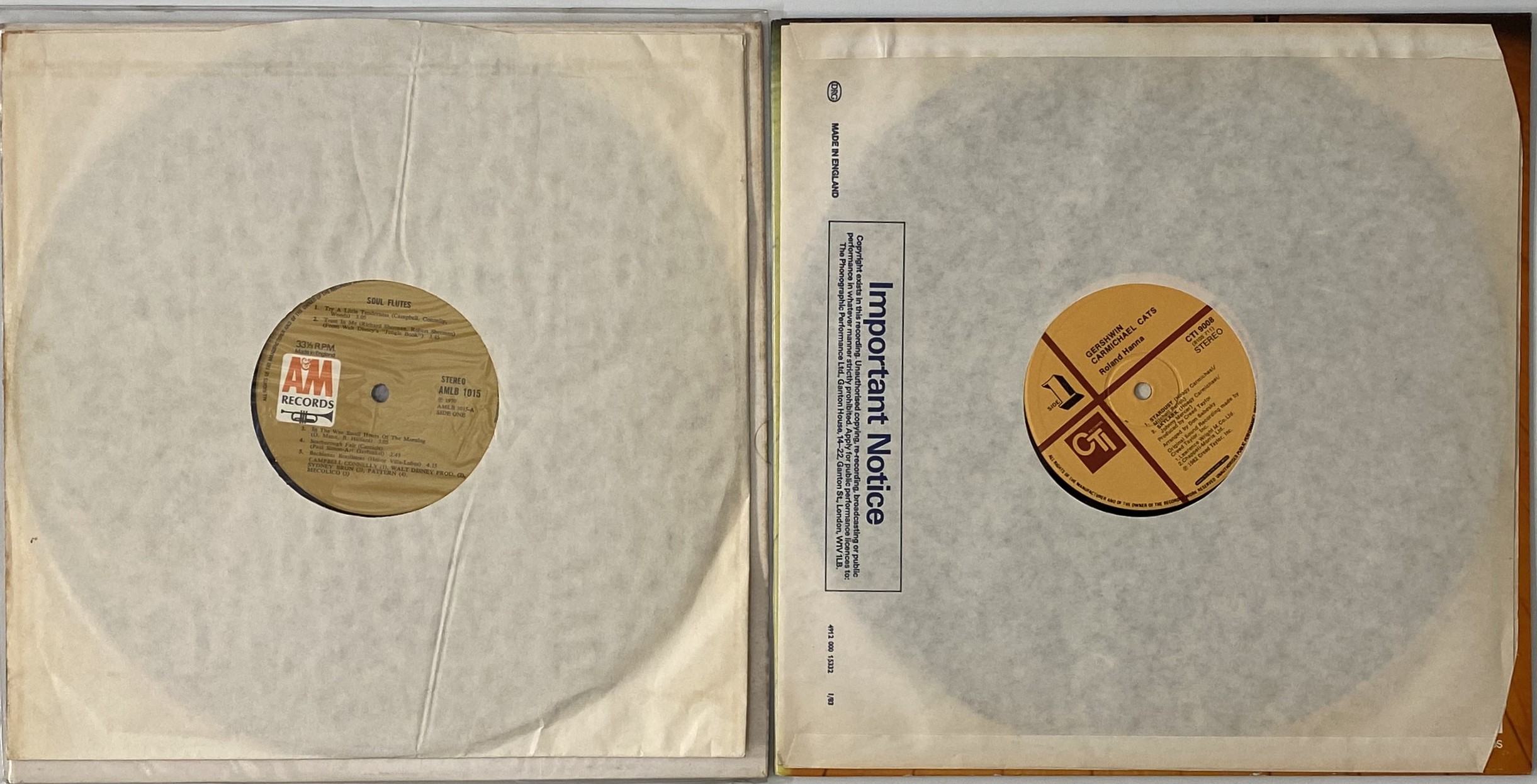 Lot 89 - CTI RECORDS - LP PACK