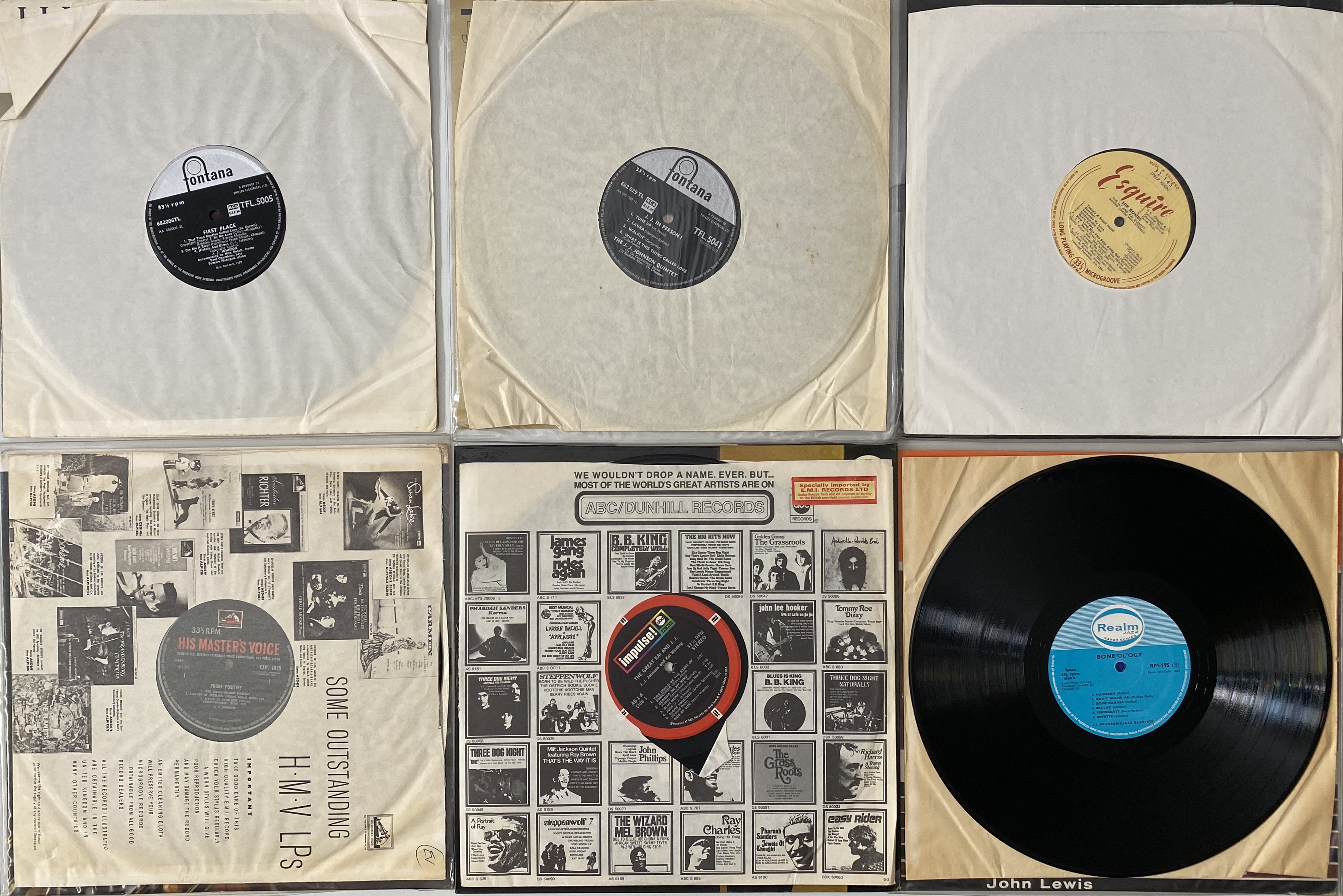 Lot 92 - JJ JOHNSON AND RELATED - LP PACK