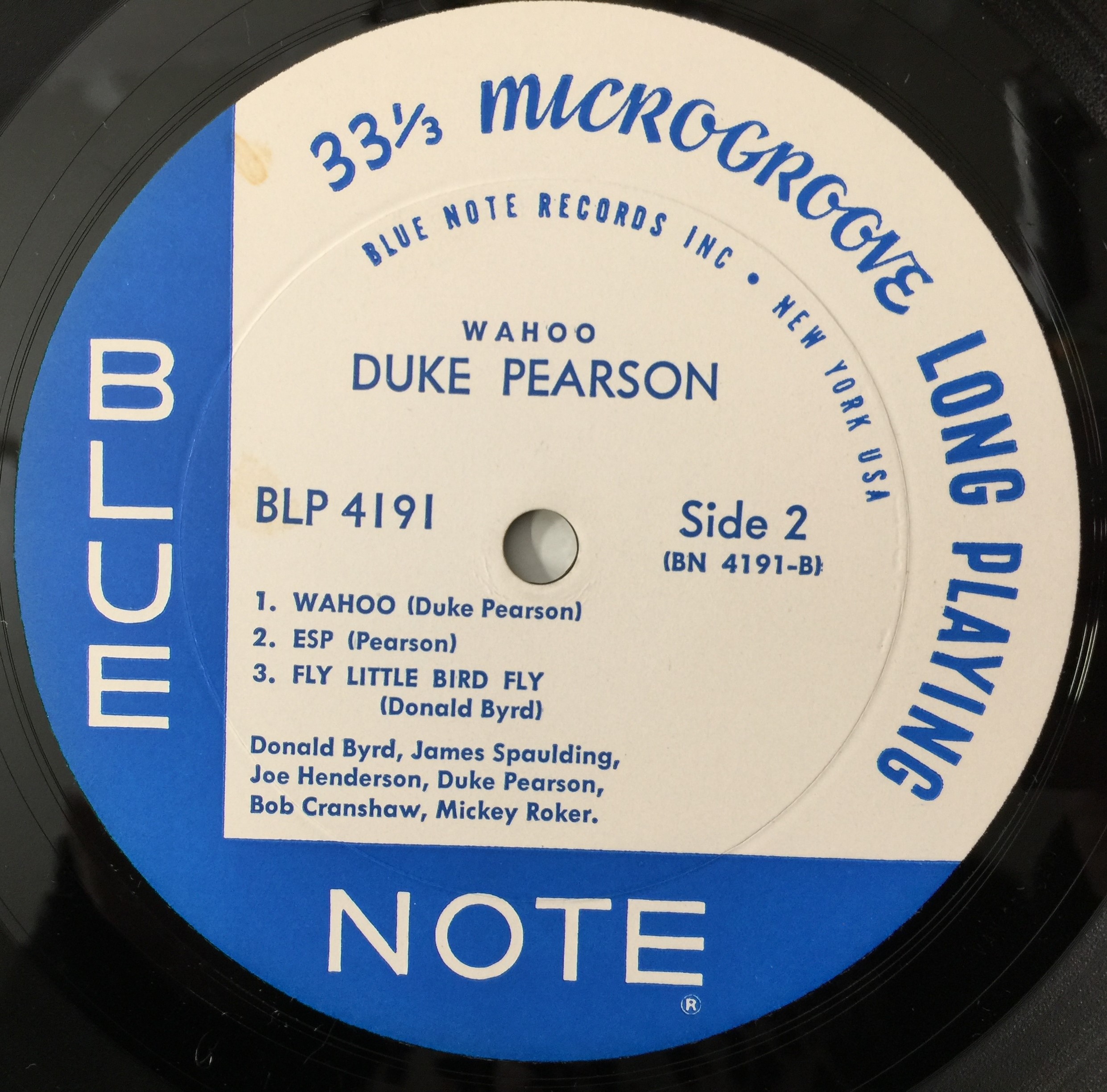 Lot 99 - DUKE PEARSON - WAHOO LP (US OG - BLUE NOTE