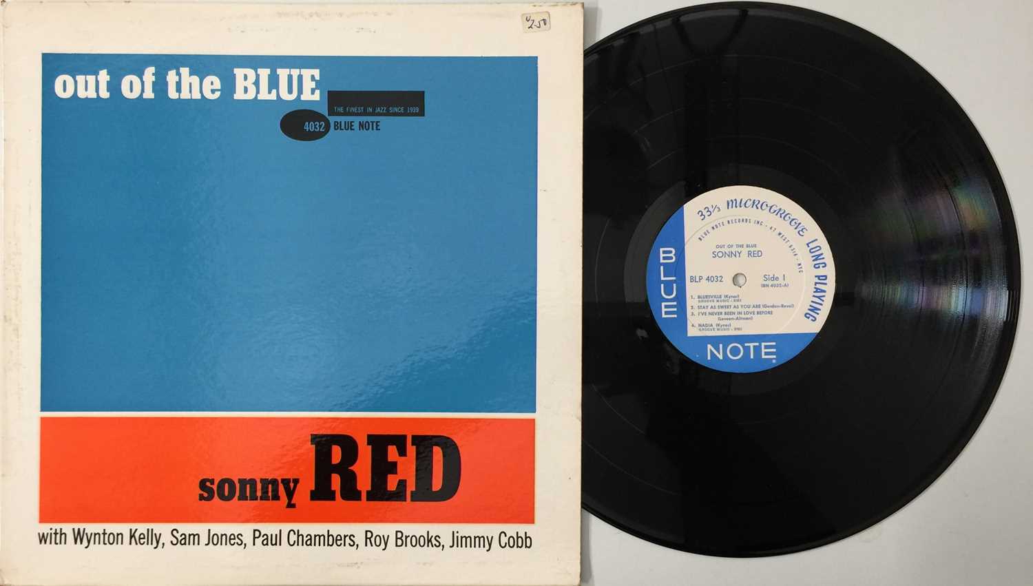Lot 100 - SONNY RED - OUT OF THE BLUE LP (US BLUE NOTE