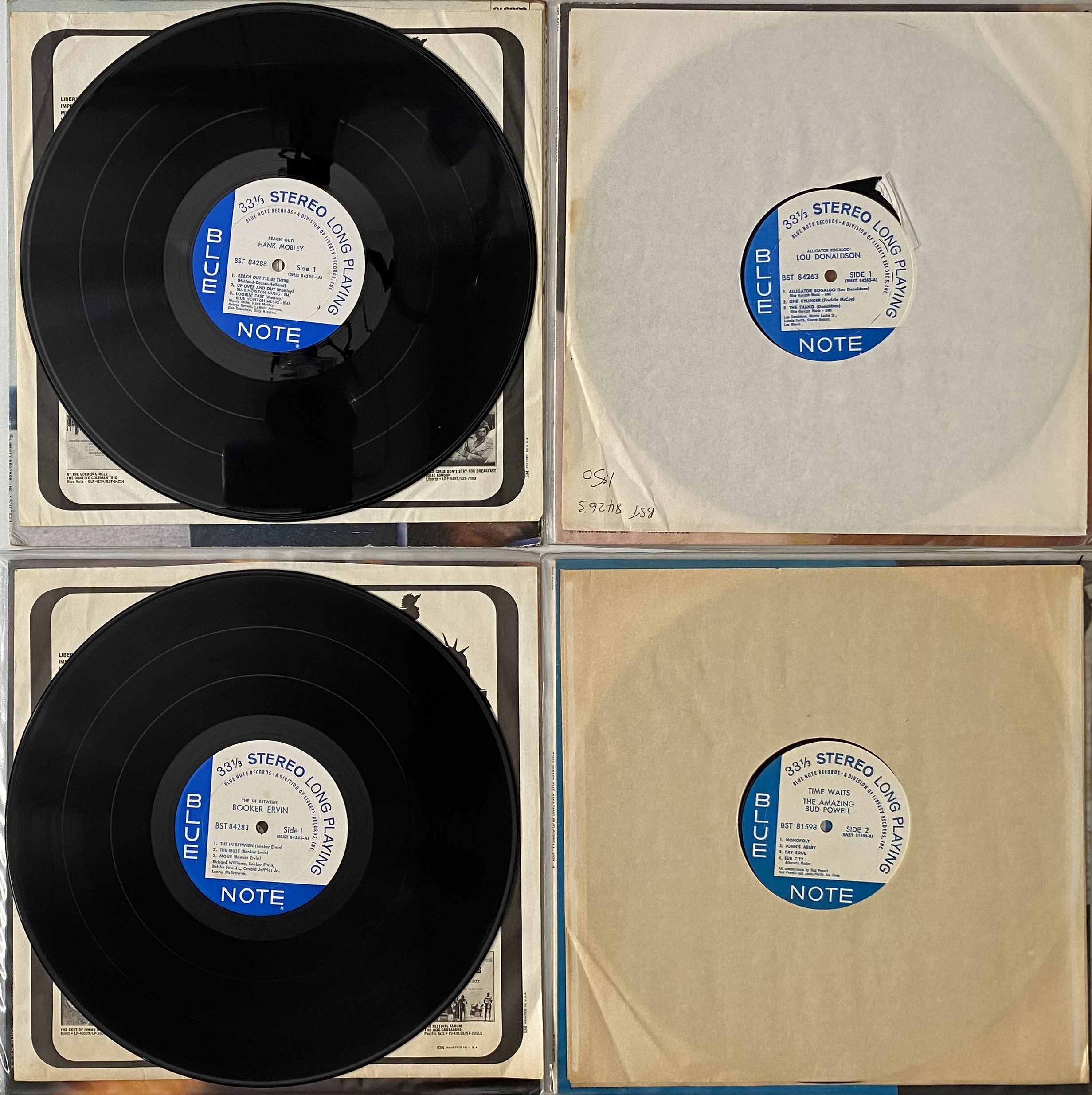 Lot 111 - BLUE NOTE LPs - LIBERTY LABEL PACK