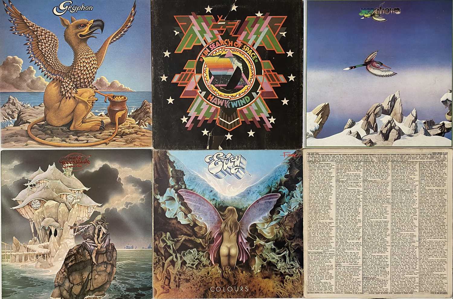 Lot 600 - PROG ROCK - LP COLLECTION