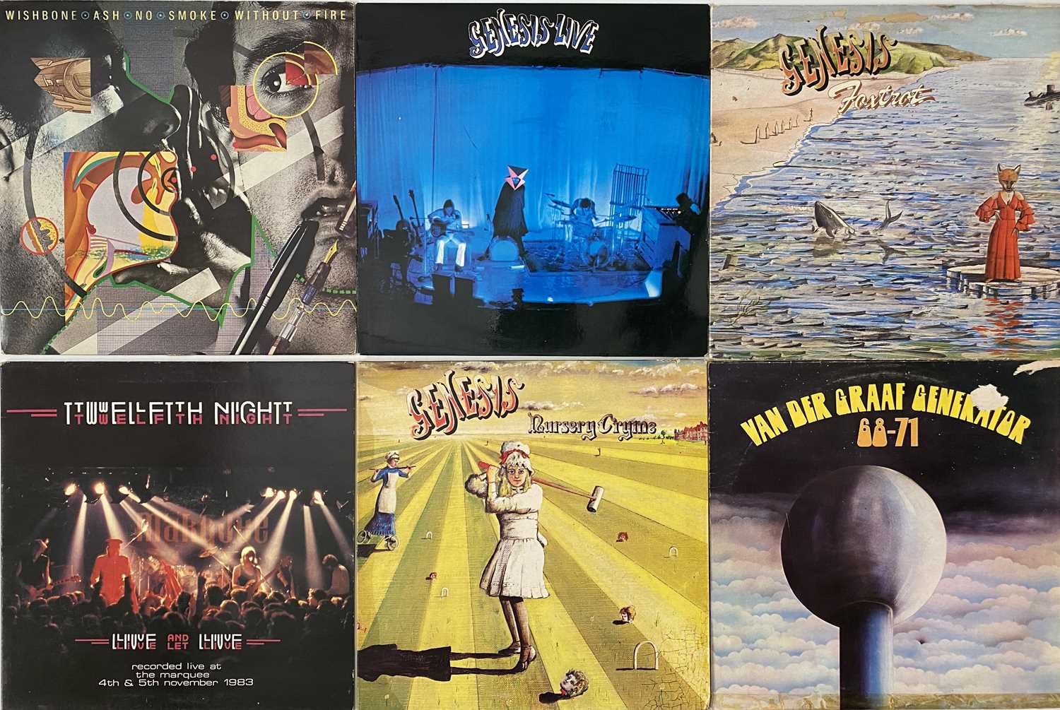 Lot 600 - PROG ROCK - LP COLLECTION