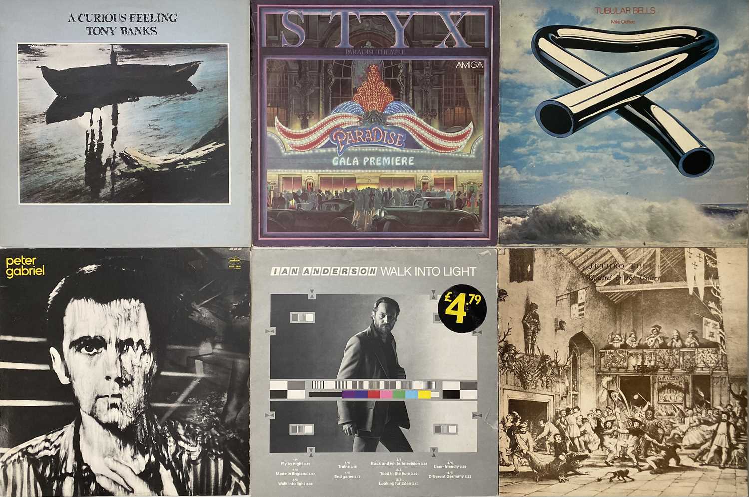 Lot 600 - PROG ROCK - LP COLLECTION