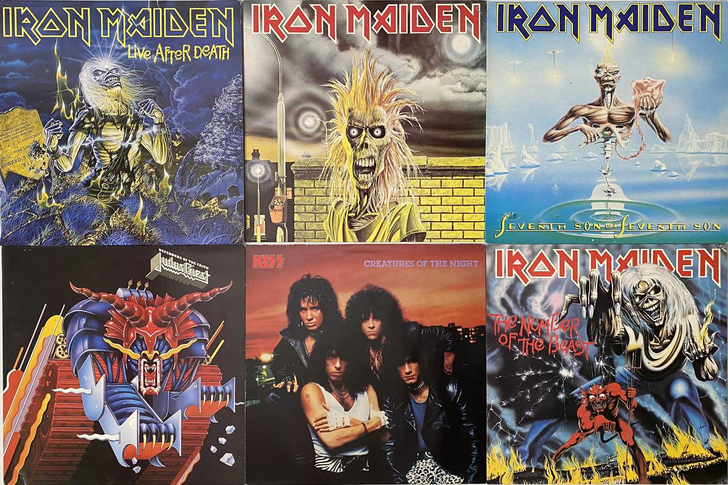 Lot 605 - HEAVY ROCK & METAL - LP COLLECTION