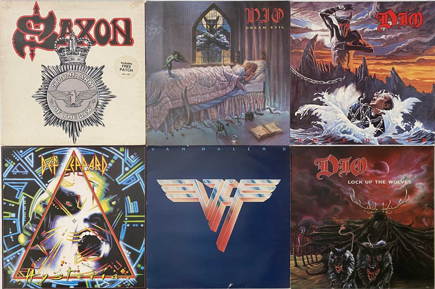 Lot 605 - HEAVY ROCK & METAL - LP COLLECTION